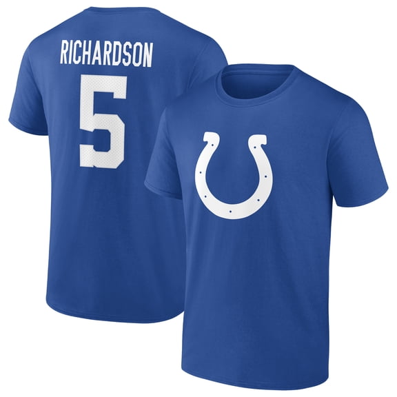 Men's Indianapolis Richardson Sr 5 Royal Alternate Sports Player Game ...