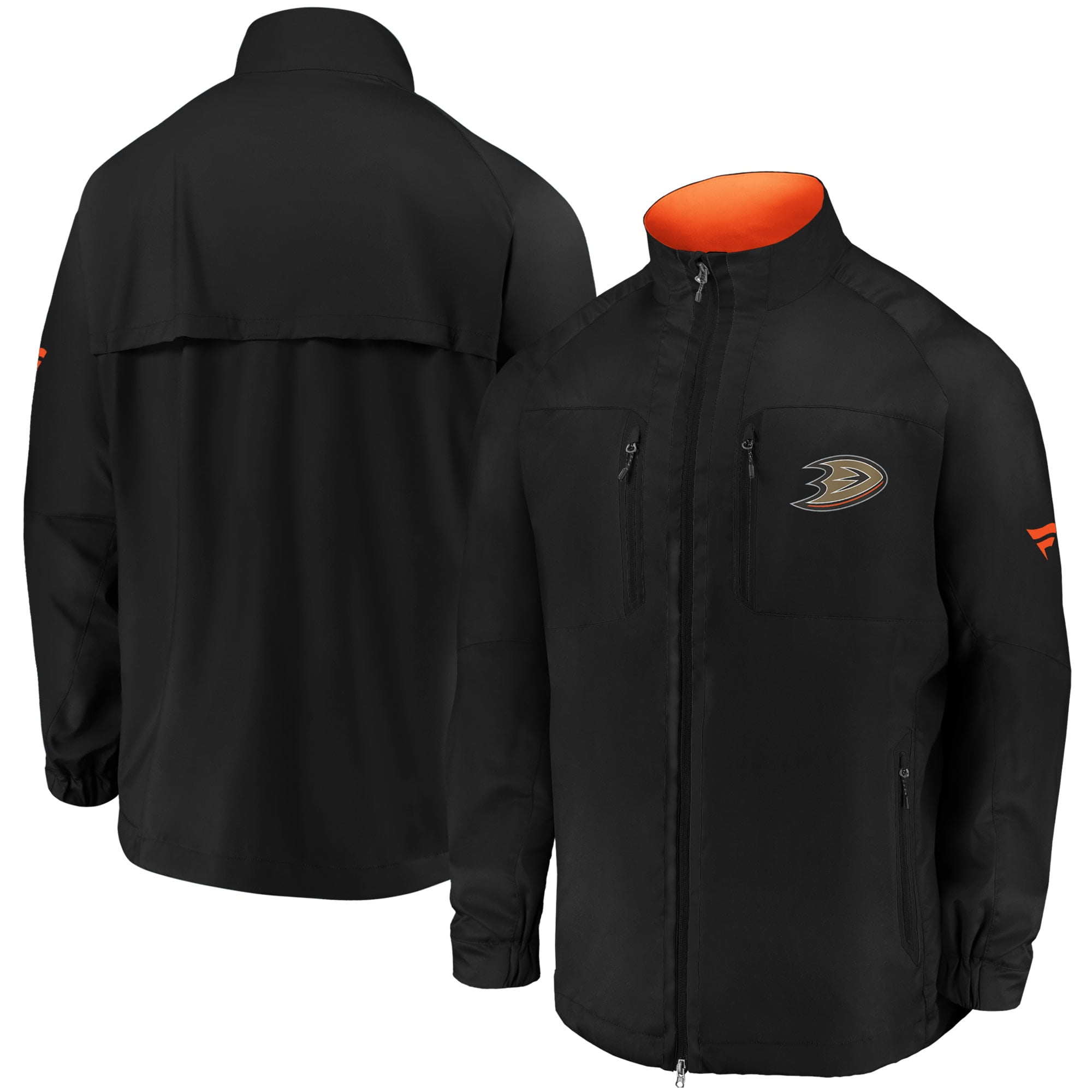 Men's Fanatics Black Anaheim Ducks Authentic Pro Locker Room Rink ...