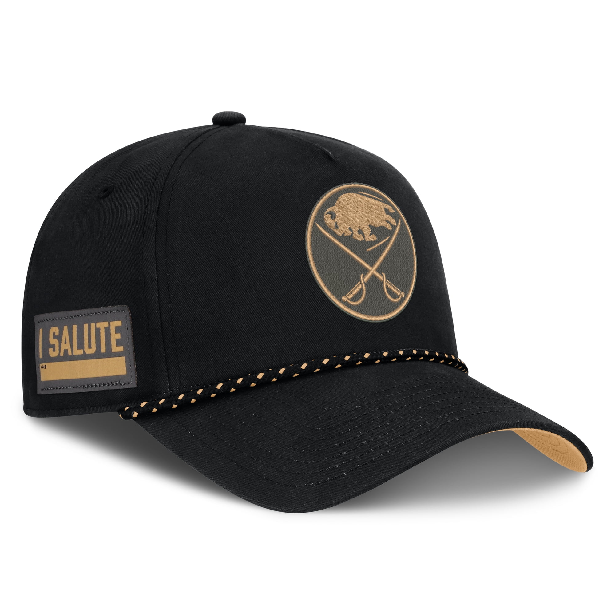 Men's-Fanatics Black Buffalo Sabres Military Appreciation Authentic Pro ...