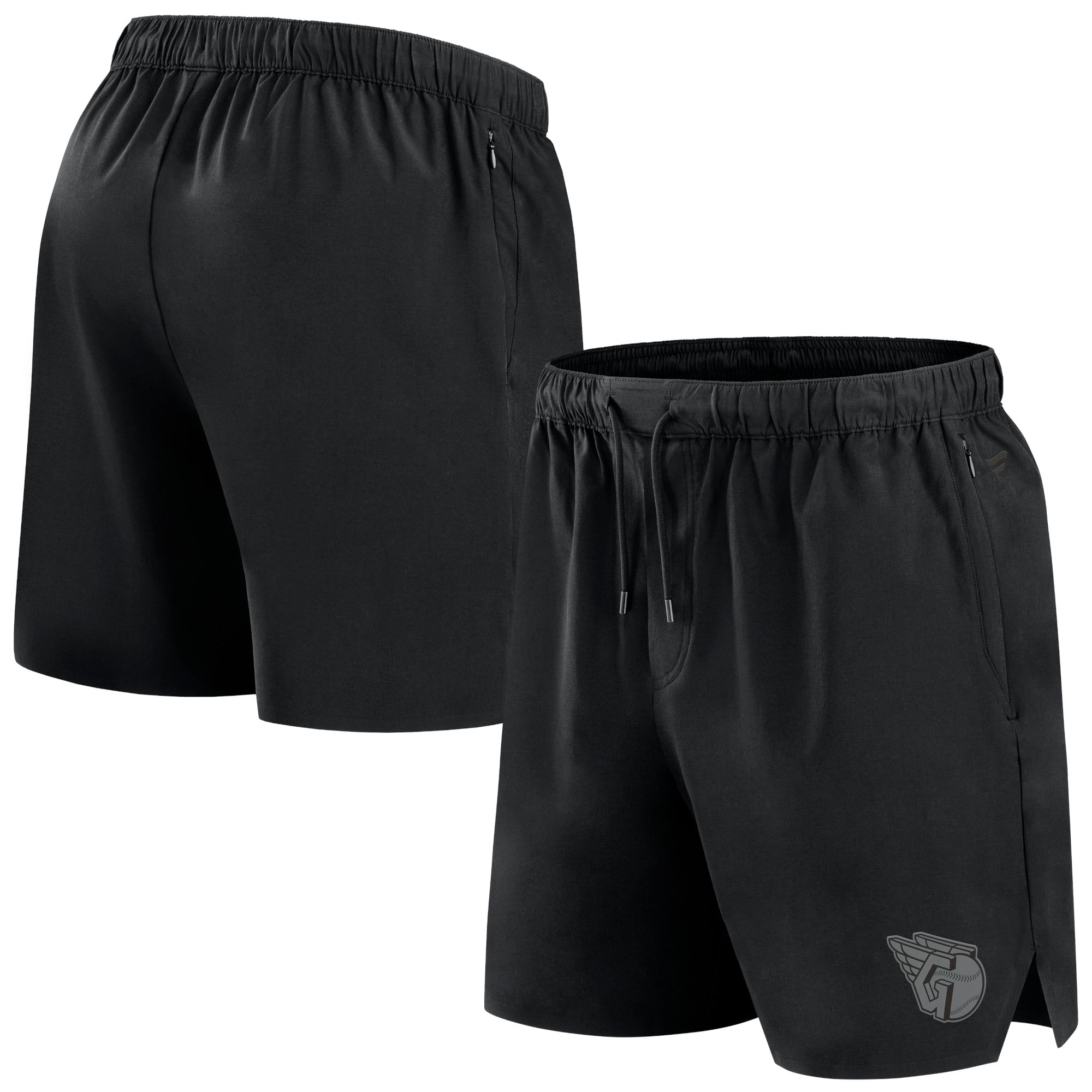 Men's Fanatics Black Cleveland Guardians Front Office Micro Tonal ...