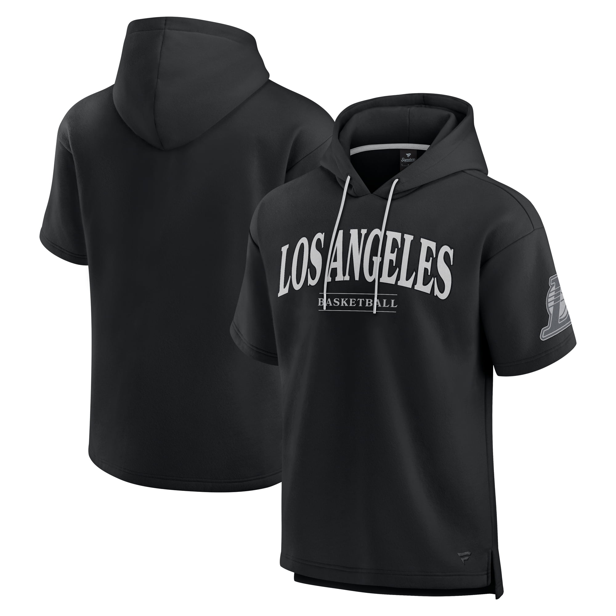 Men's Fanatics Black Los Angeles Lakers Elements Ready Short Sleeve ...