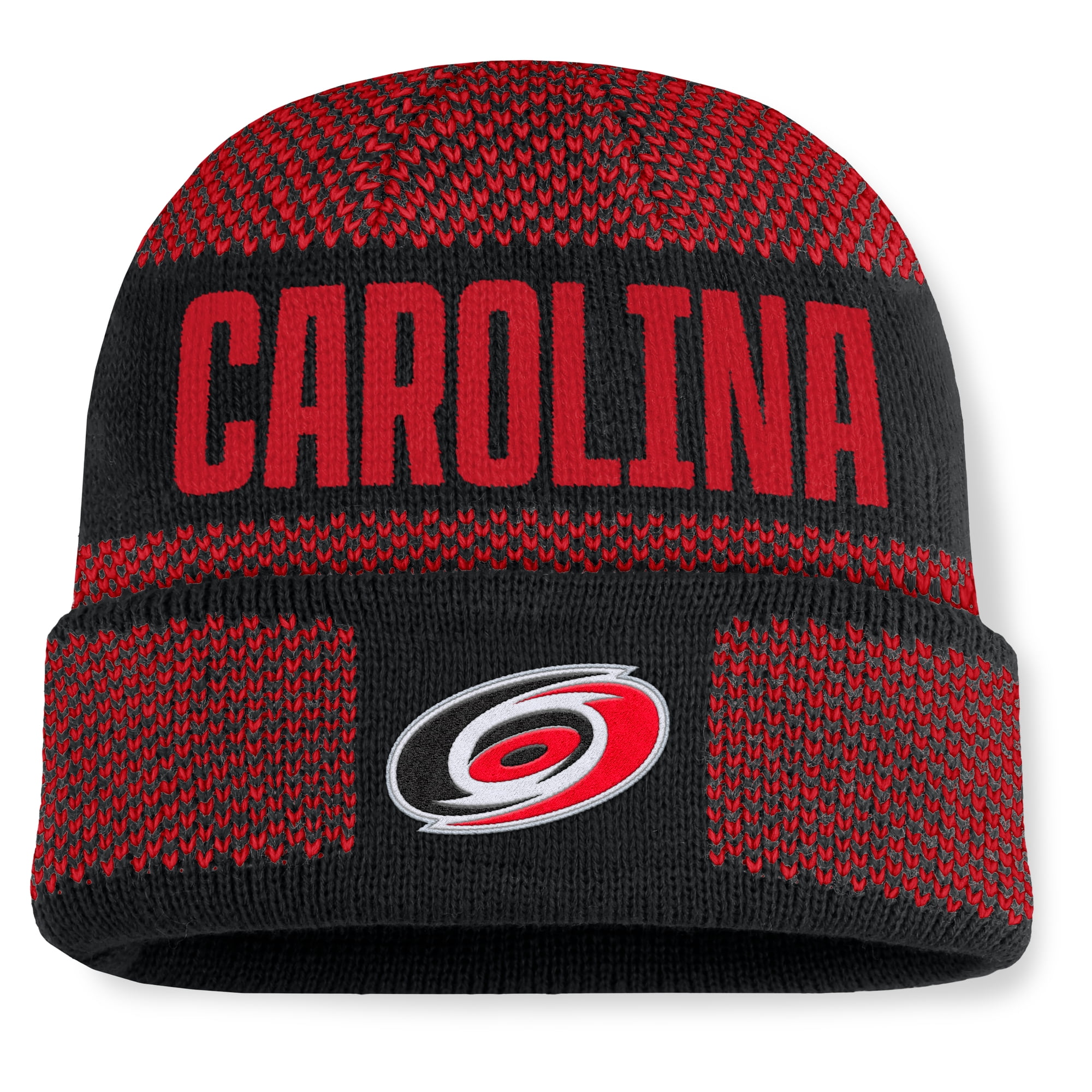 Men's Fanatics Black/Red Carolina Hurricanes Fundamentals Shelter ...