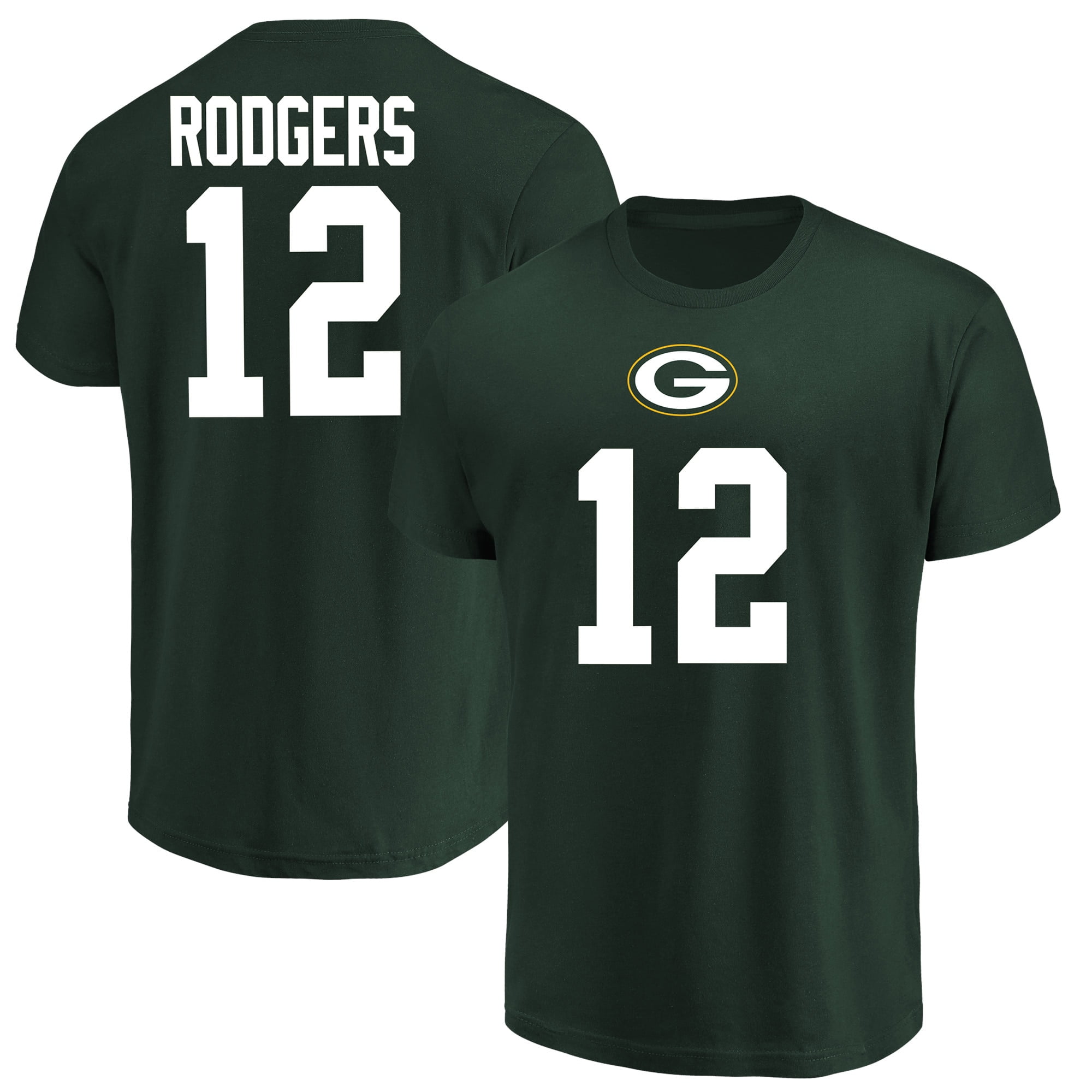 Men's Fanatics Branded Aaron Rodgers Green Green Bay Packers Athletic ...