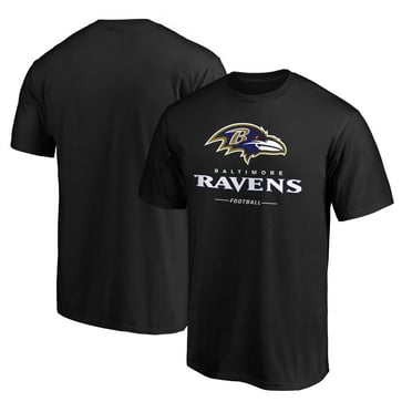 Men's Black Baltimore Ravens Squad Throwbacks Long Sleeve T-Shirt ...