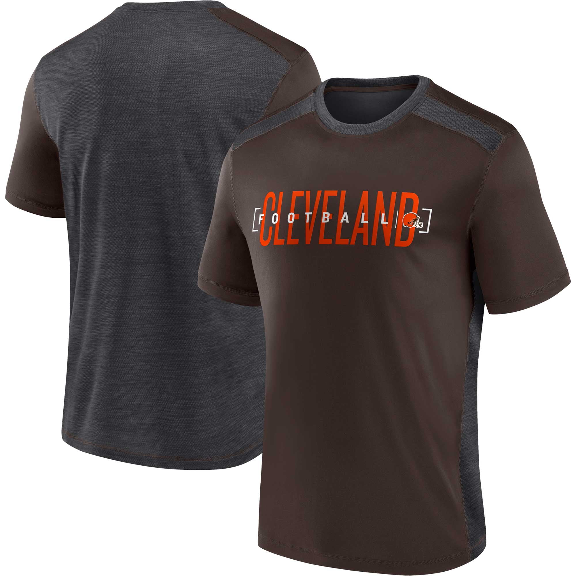 Men's Fanatics Branded Brown Cleveland Browns End Zone T-Shirt ...