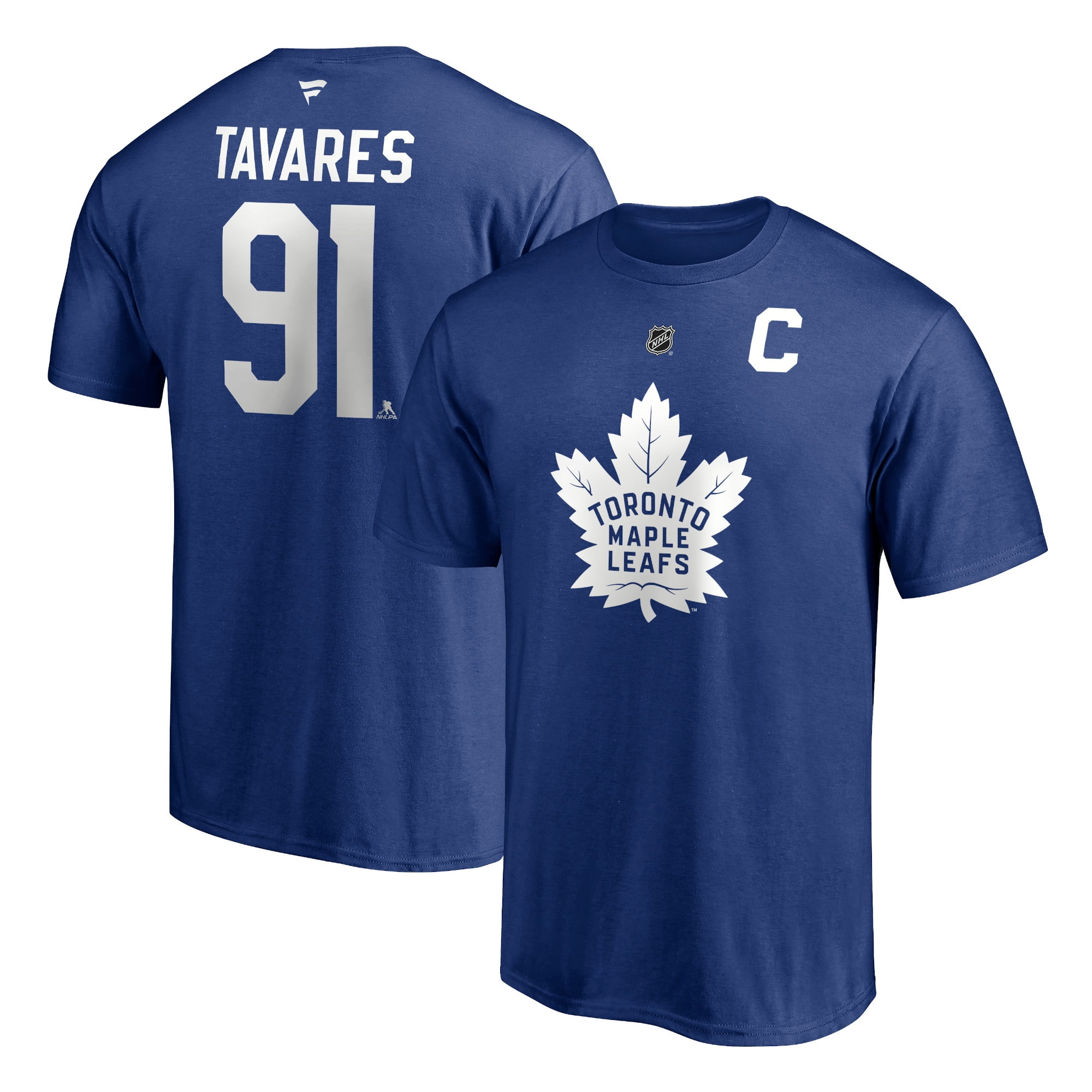 Men's Fanatics Branded John Tavares Blue Toronto Maple Leafs Authentic ...