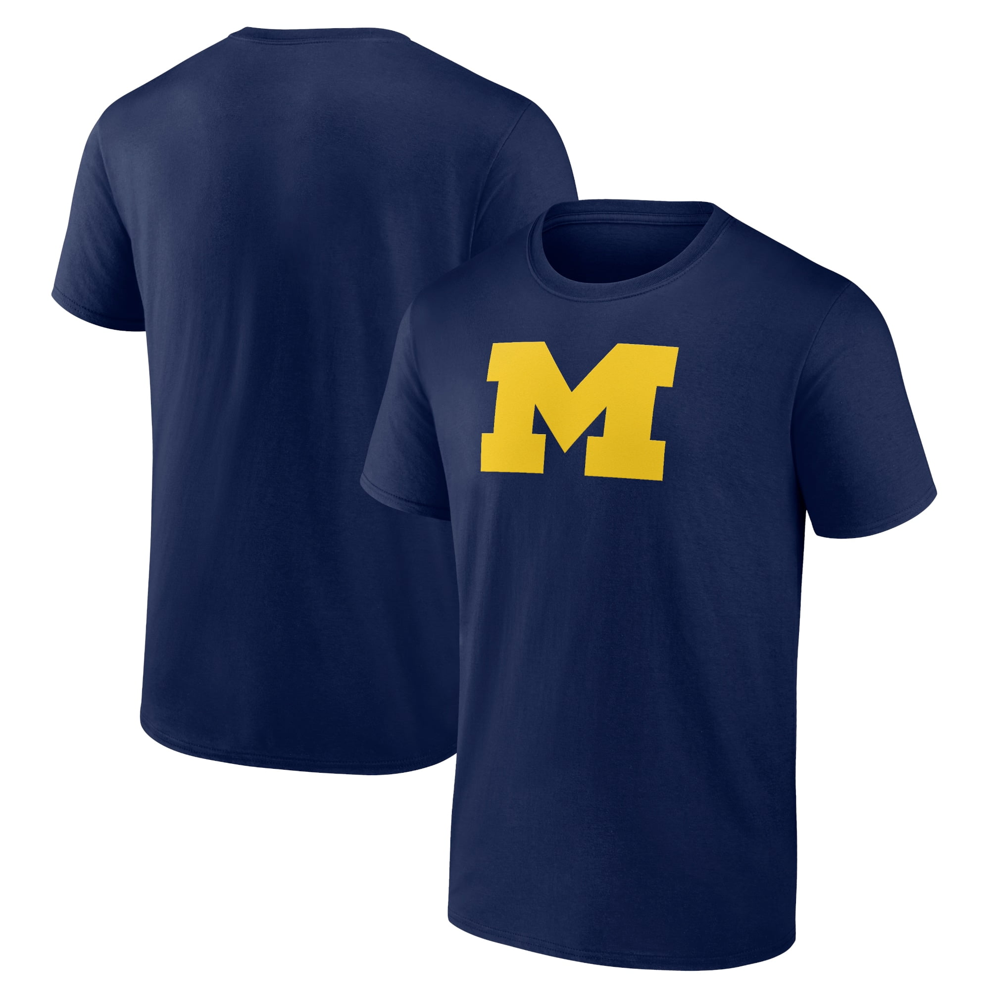 Men's Fanatics Navy Michigan Wolverines Primary Logo T-Shirt - Walmart.com