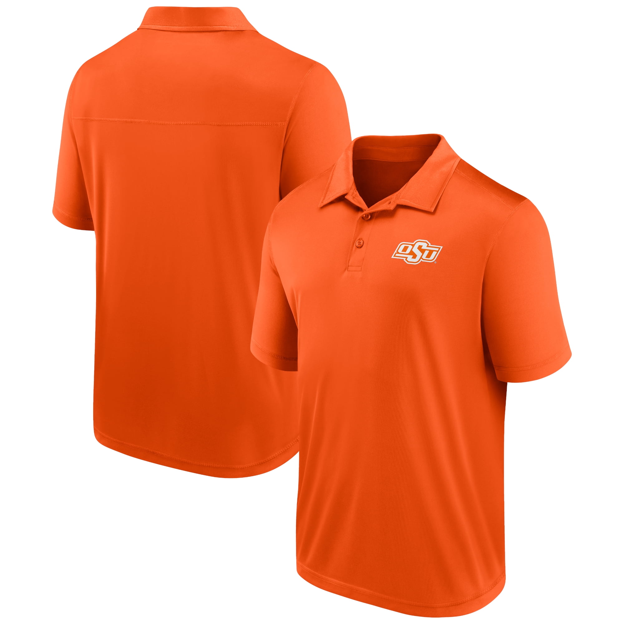 Men's Fanatics Branded Orange Oklahoma State Cowboys Logo Polo ...