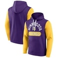 Men's Fanatics Purple Minnesota Vikings Extra Point Pullover Hoodie ...
