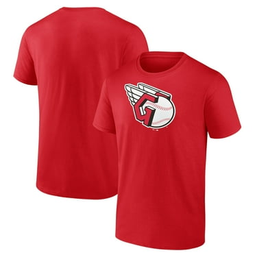 Men's Red Cleveland Guardians Fastball T-Shirt - Walmart.com