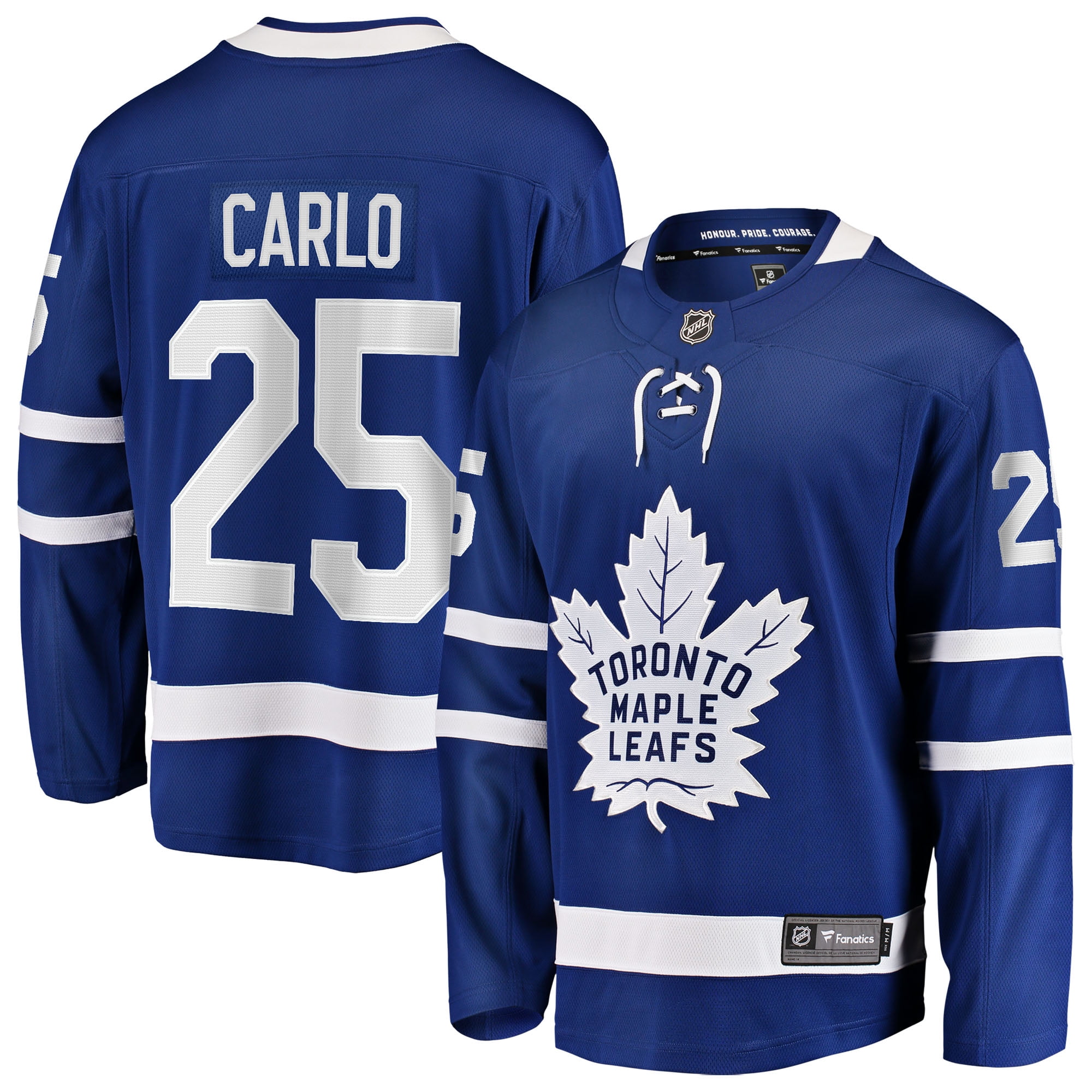 Men's Fanatics Brandon Carlo Blue Toronto Maple Leafs Home Breakaway ...