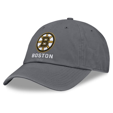 Men's Fanatics Black Boston Bruins Authentic Pro Prime Adjustable Hat ...