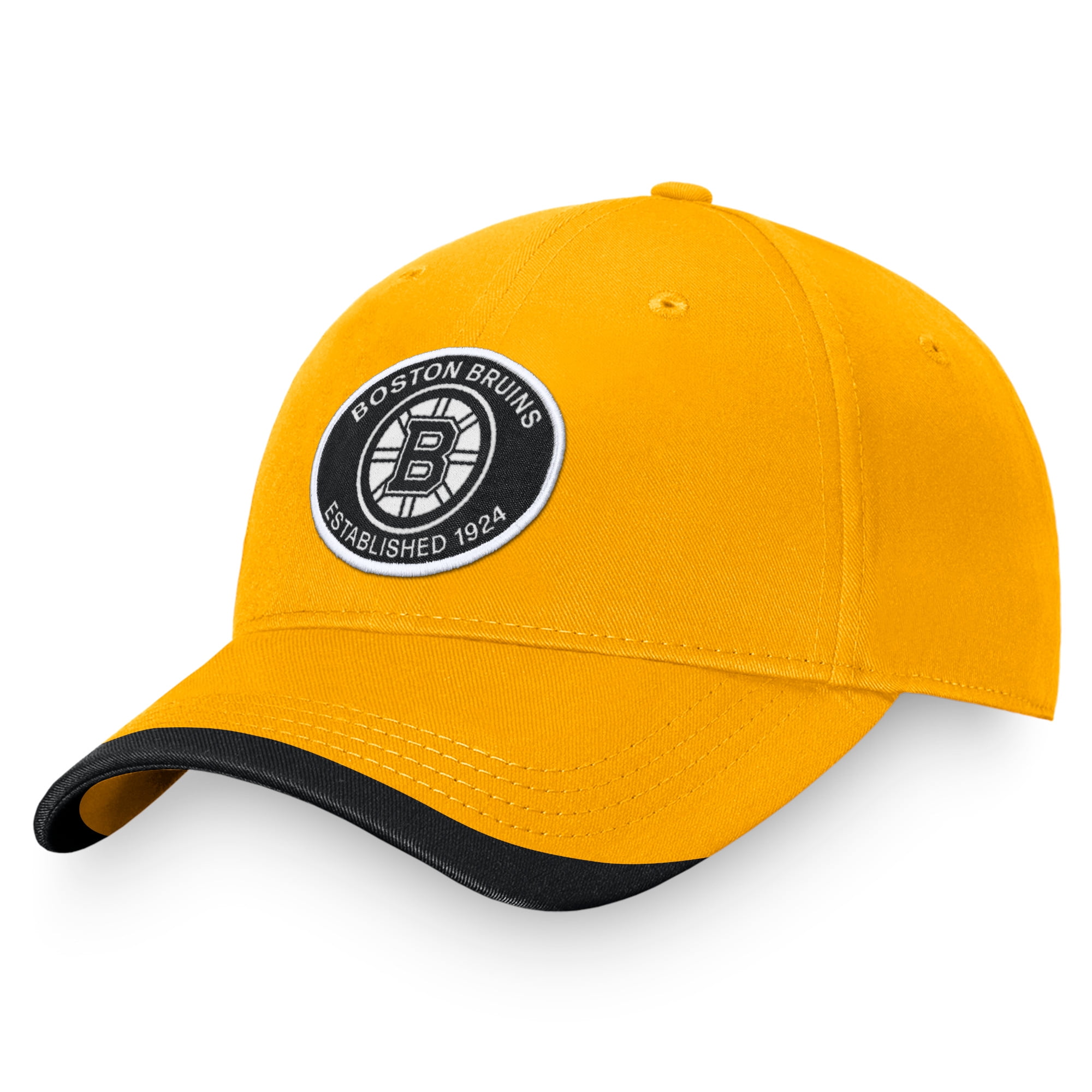 Men's Fanatics Gold Boston Bruins Fundamental Adjustable Hat - Walmart.com