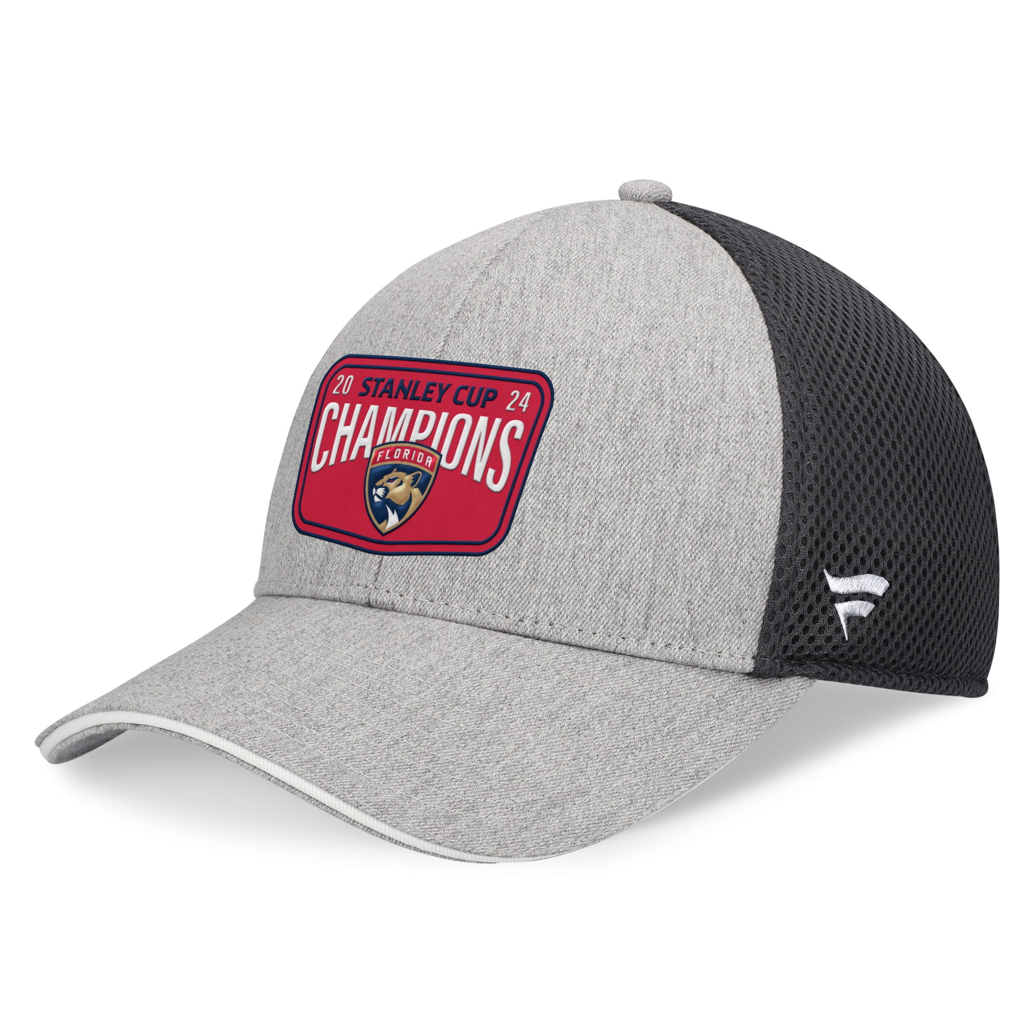 Fanatics Men's Gray Charcoal Meshback Adjustable Hat, Florida Panthers ...