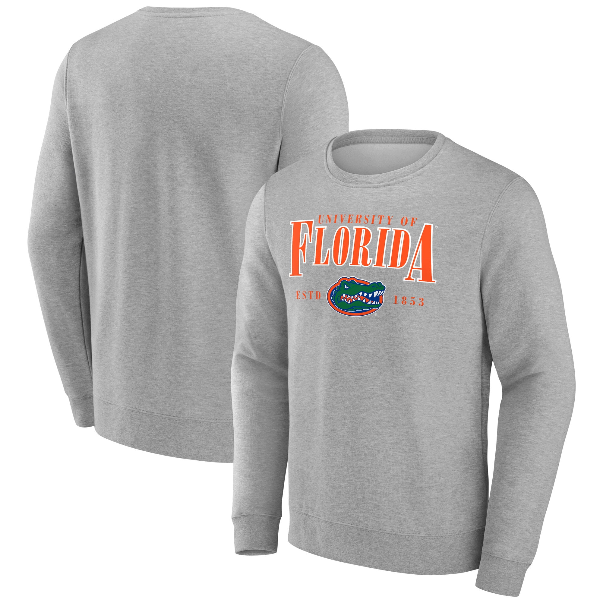 Men's Fanatics Gray Florida Gators True Classics Act Fast Fleece ...
