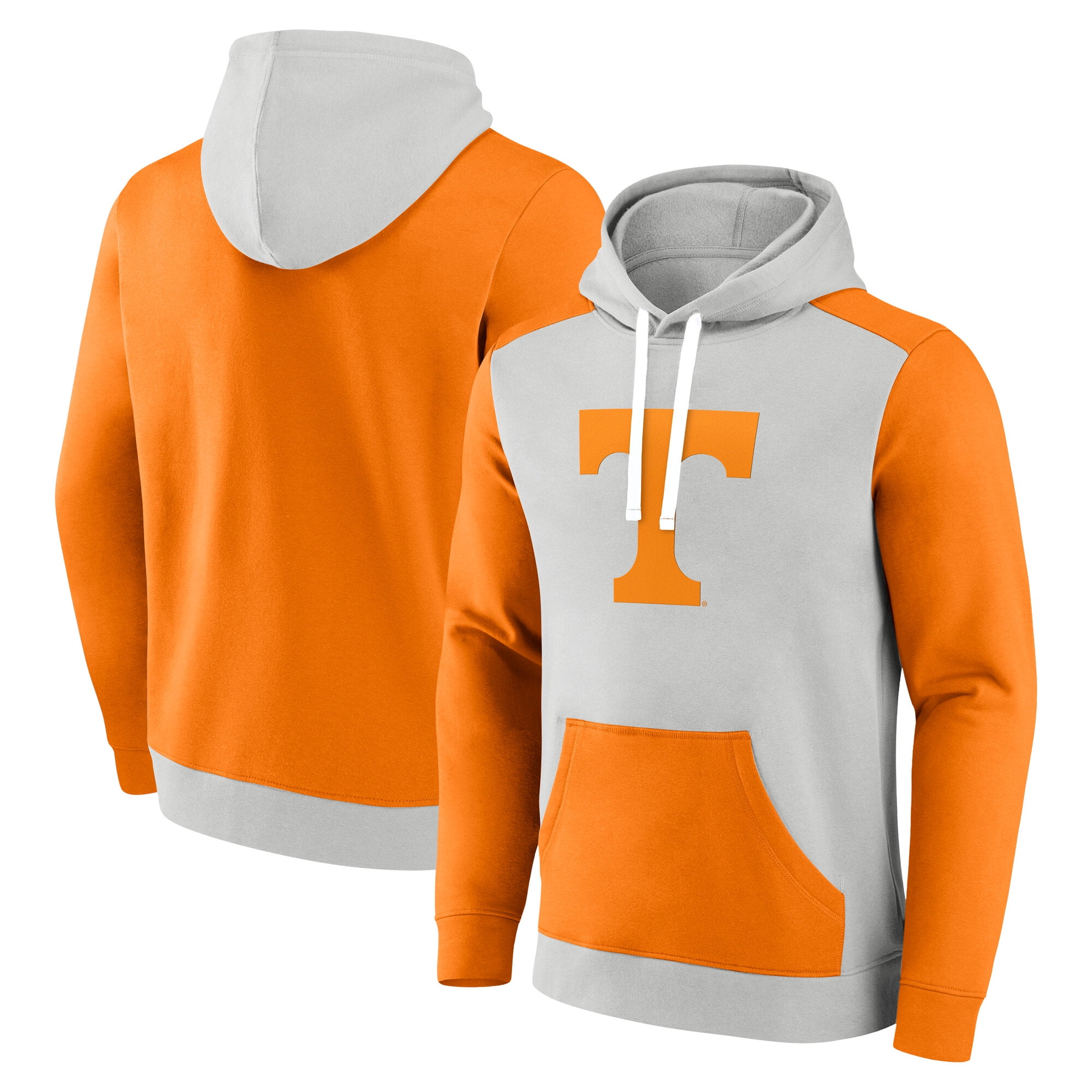 Men's Fanatics Gray/Tennessee Orange Tennessee Volunteers Primary ...