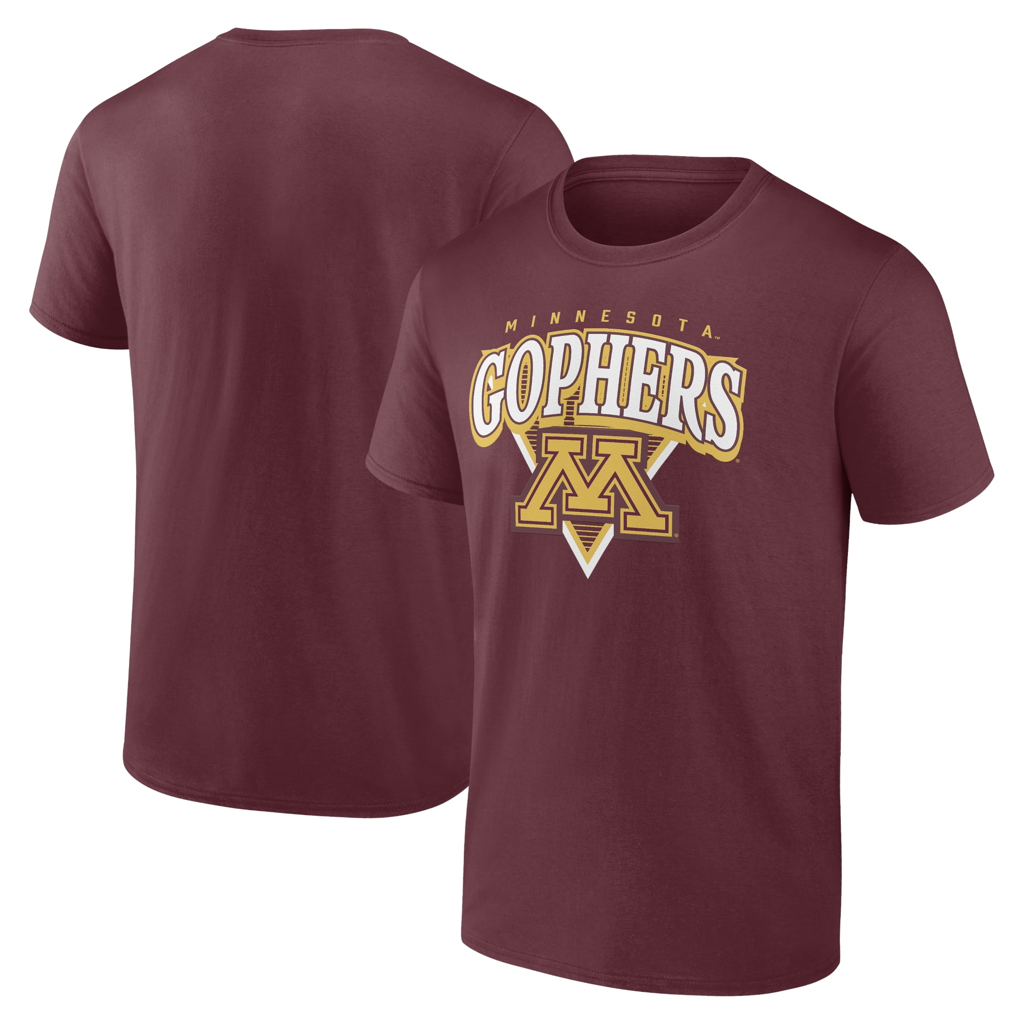 Men's Fanatics Maroon Minnesota Golden Gophers Modern Tri T-Shirt ...