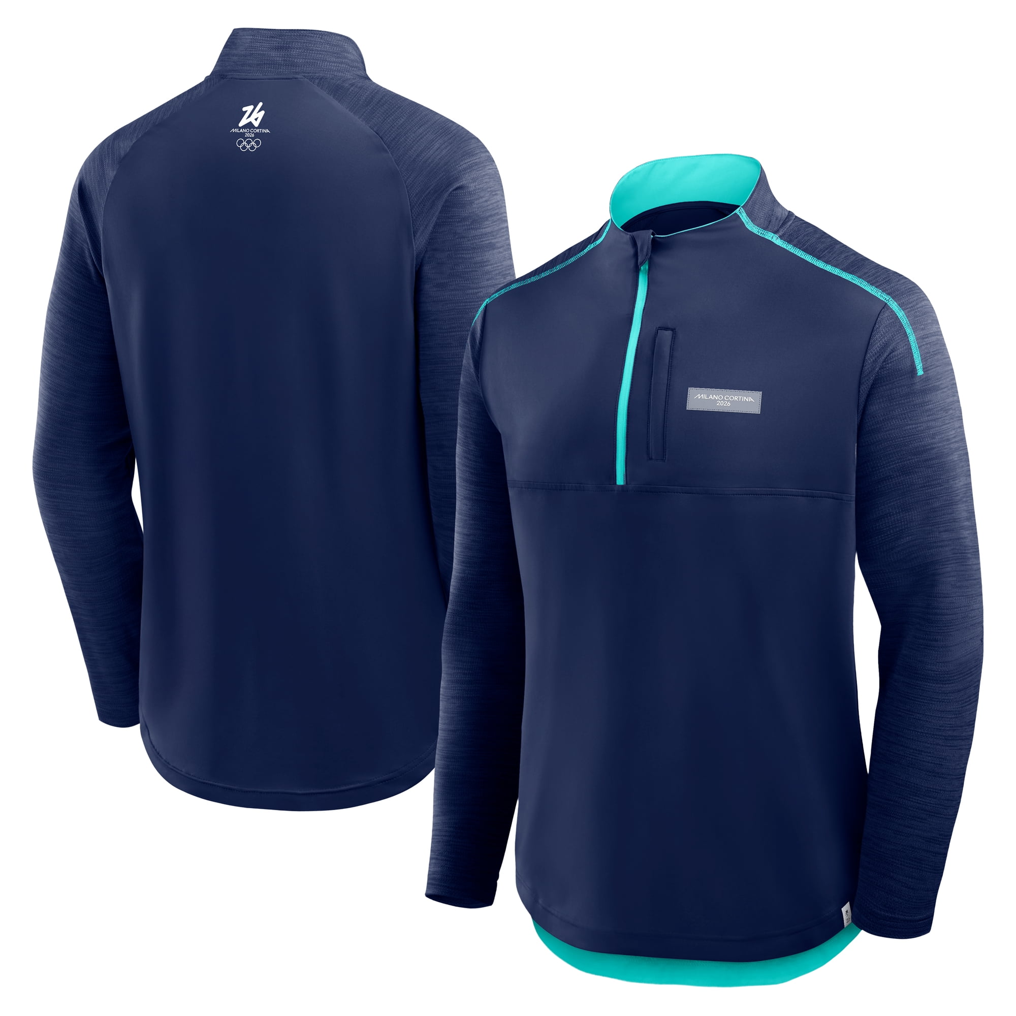 Men's Fanatics Navy Milano Cortina 2026 Winter Olympics Defender Raglan ...