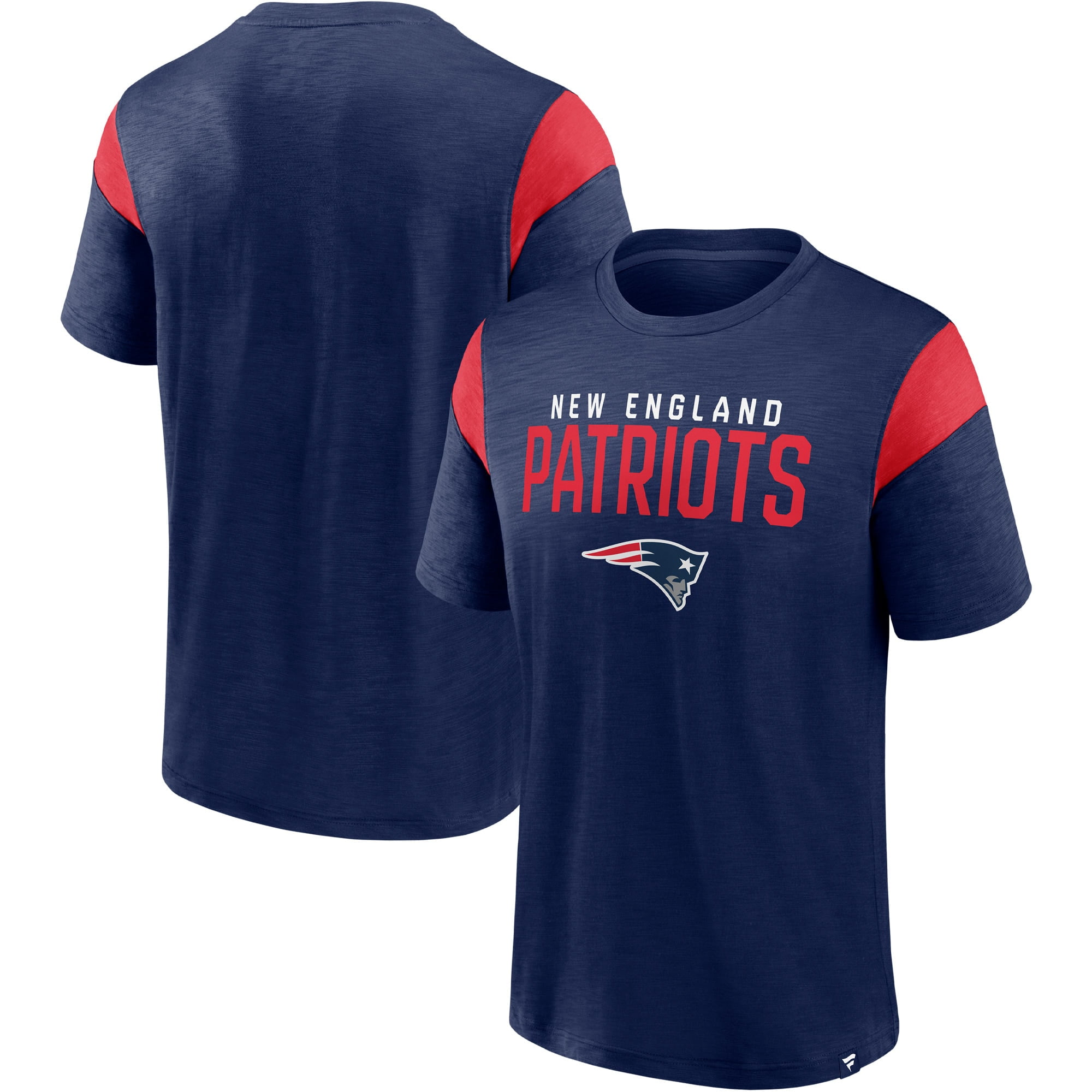 Men's Fanatics Navy New England Patriots Home Stretch Team T-Shirt ...
