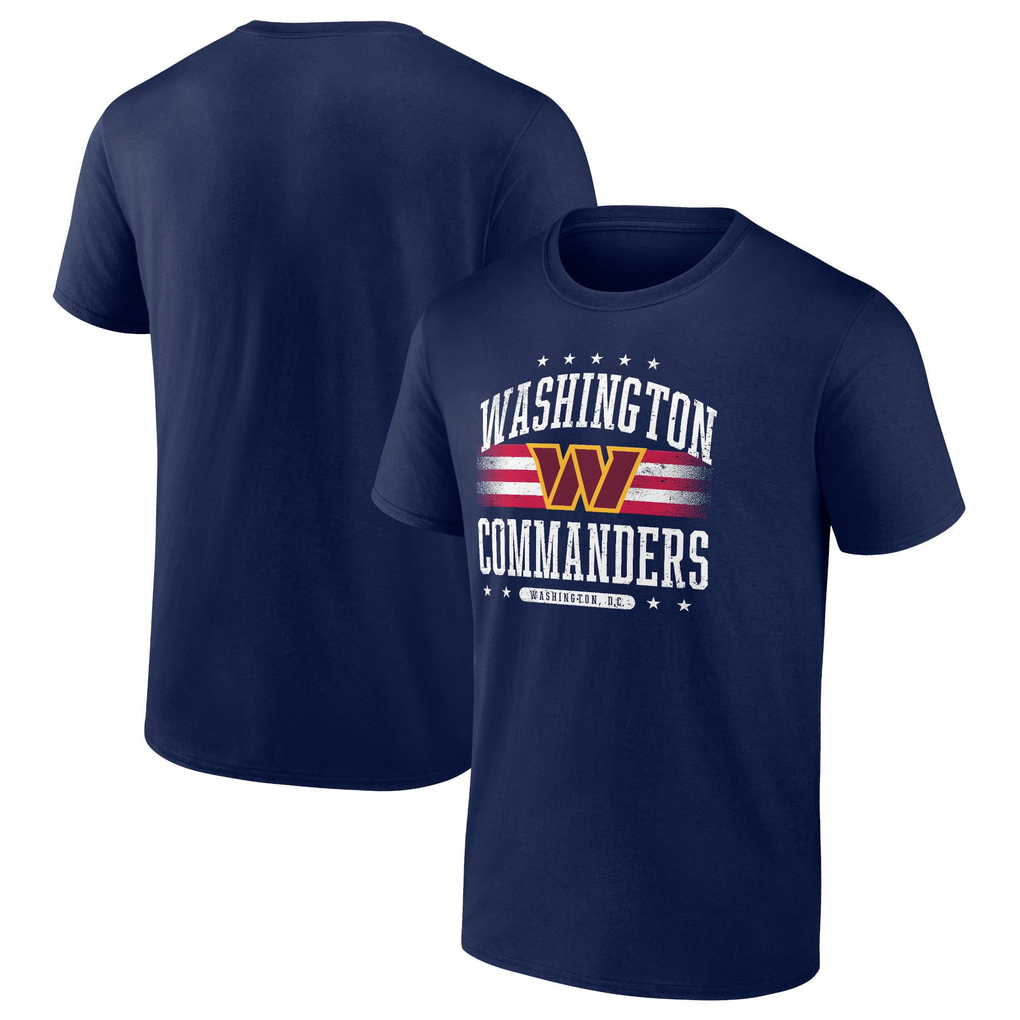 Men's Fanatics Navy Washington Commanders Americana T-Shirt - Walmart.com