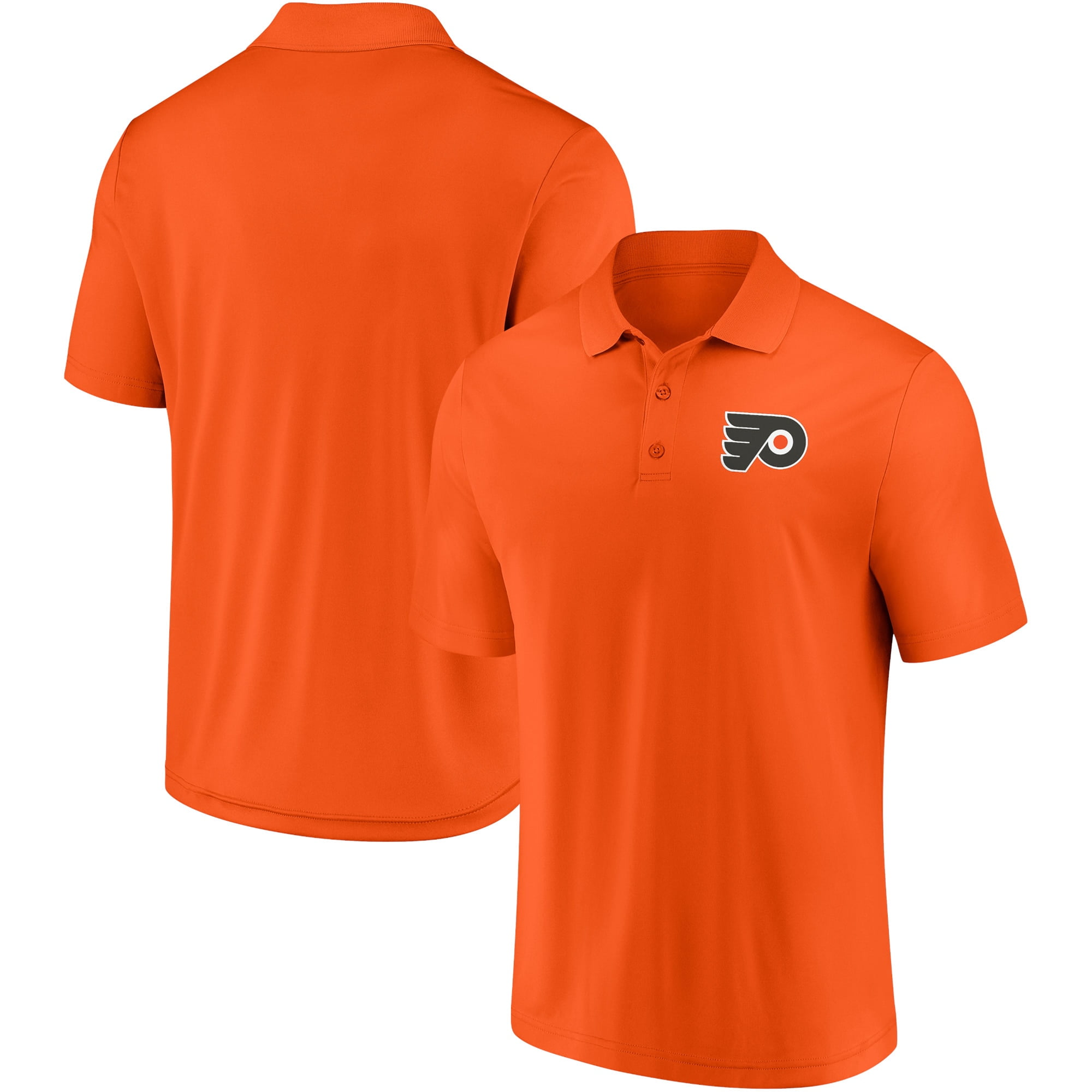 Men's Fanatics Orange Philadelphia Flyers Winning Streak Polo - Walmart.com