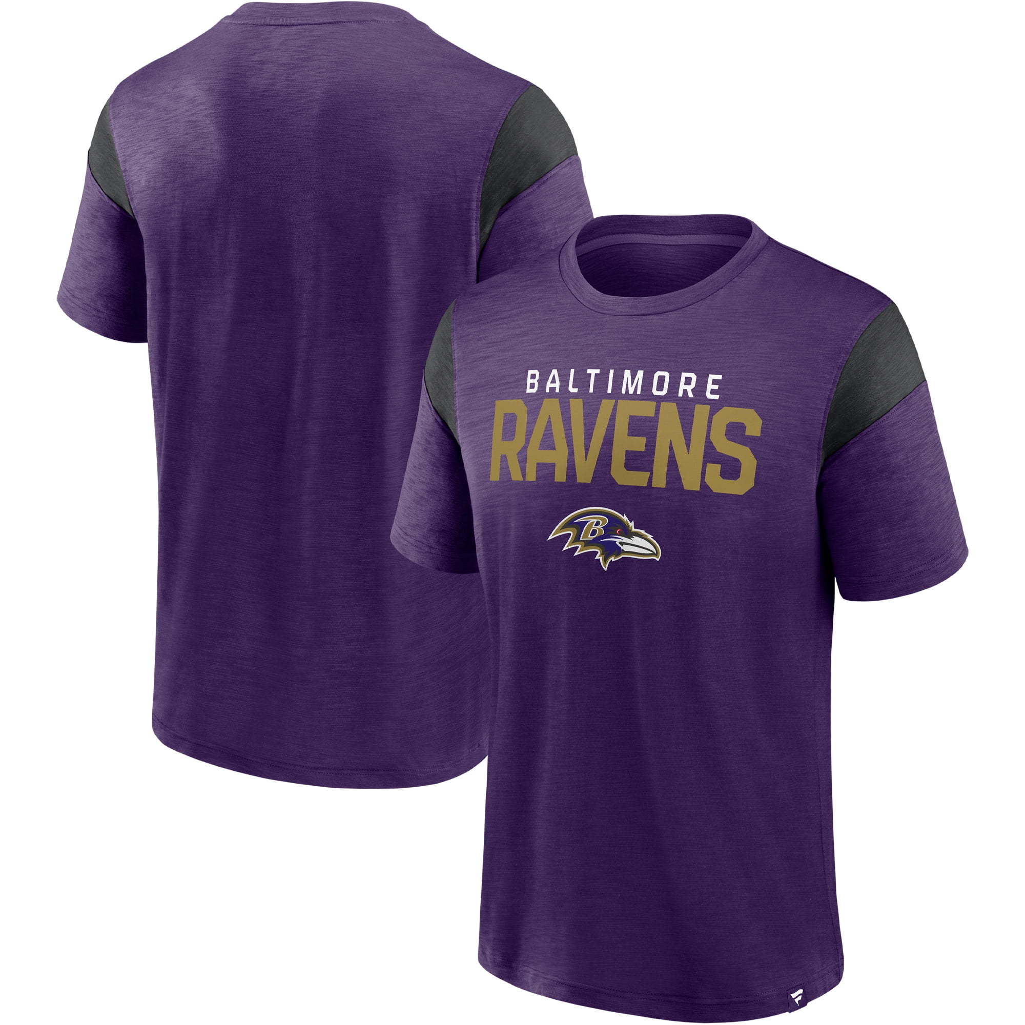 Fanatics Men's Baltimore Ravens Purple Home Stretch T-Shirt Clothing ...