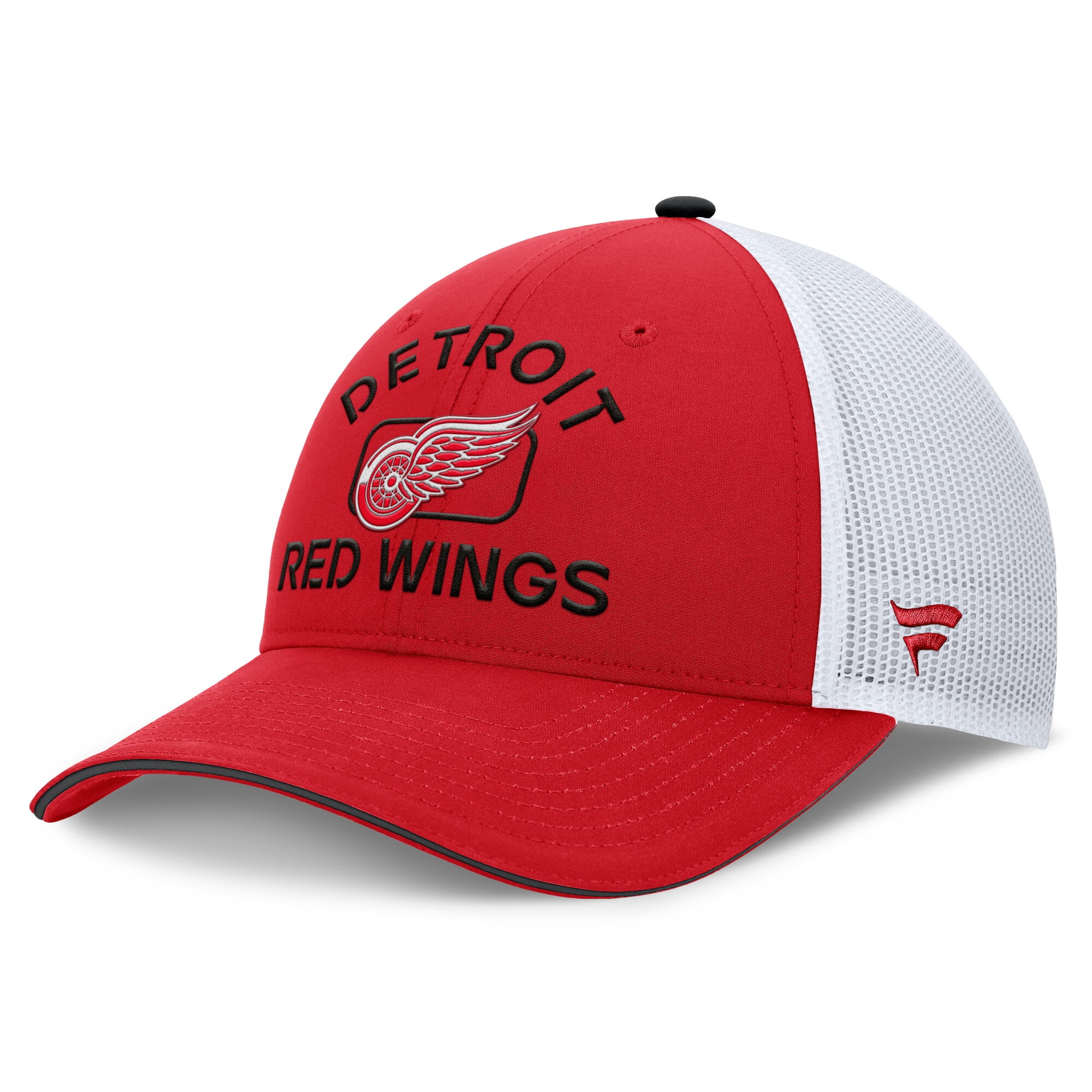 Men's Fanatics Red/White Detroit Red Wings Authentic Pro Rink Trucker ...