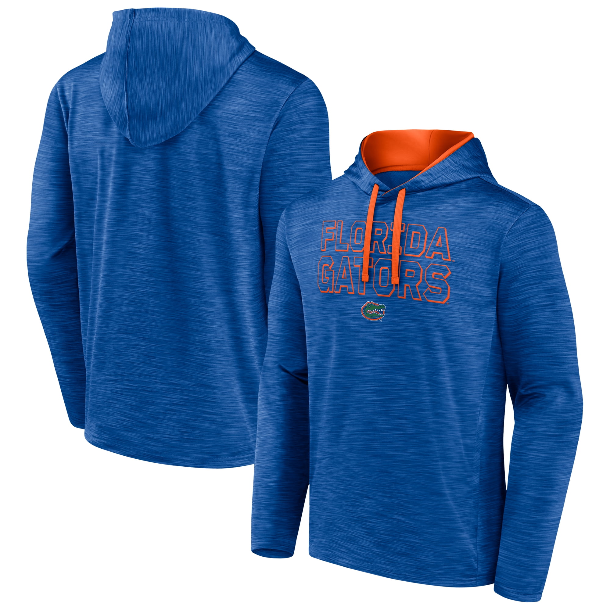Men's Fanatics Royal Florida Gators Athlete Poly Fleece Pullover Hoodie ...
