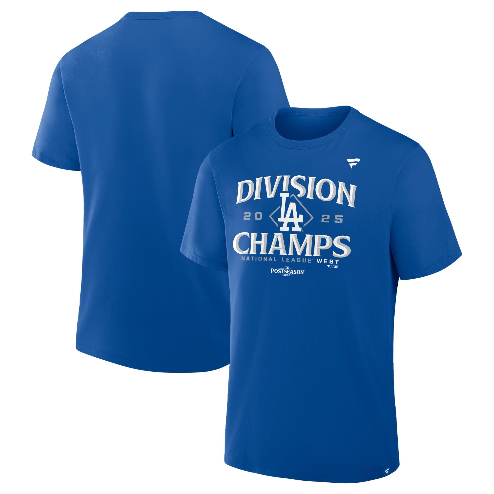 Men's Fanatics Royal Los Angeles Dodgers 2025 NL West Division ...