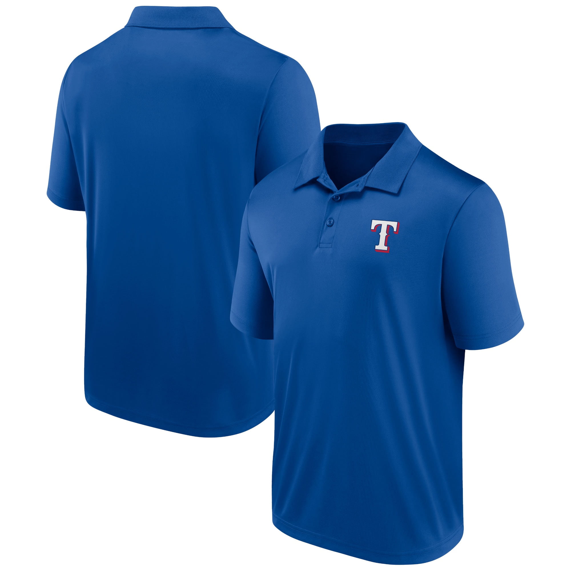Men's Fanatics Royal Texas Rangers Team Logo Polo - Walmart.com