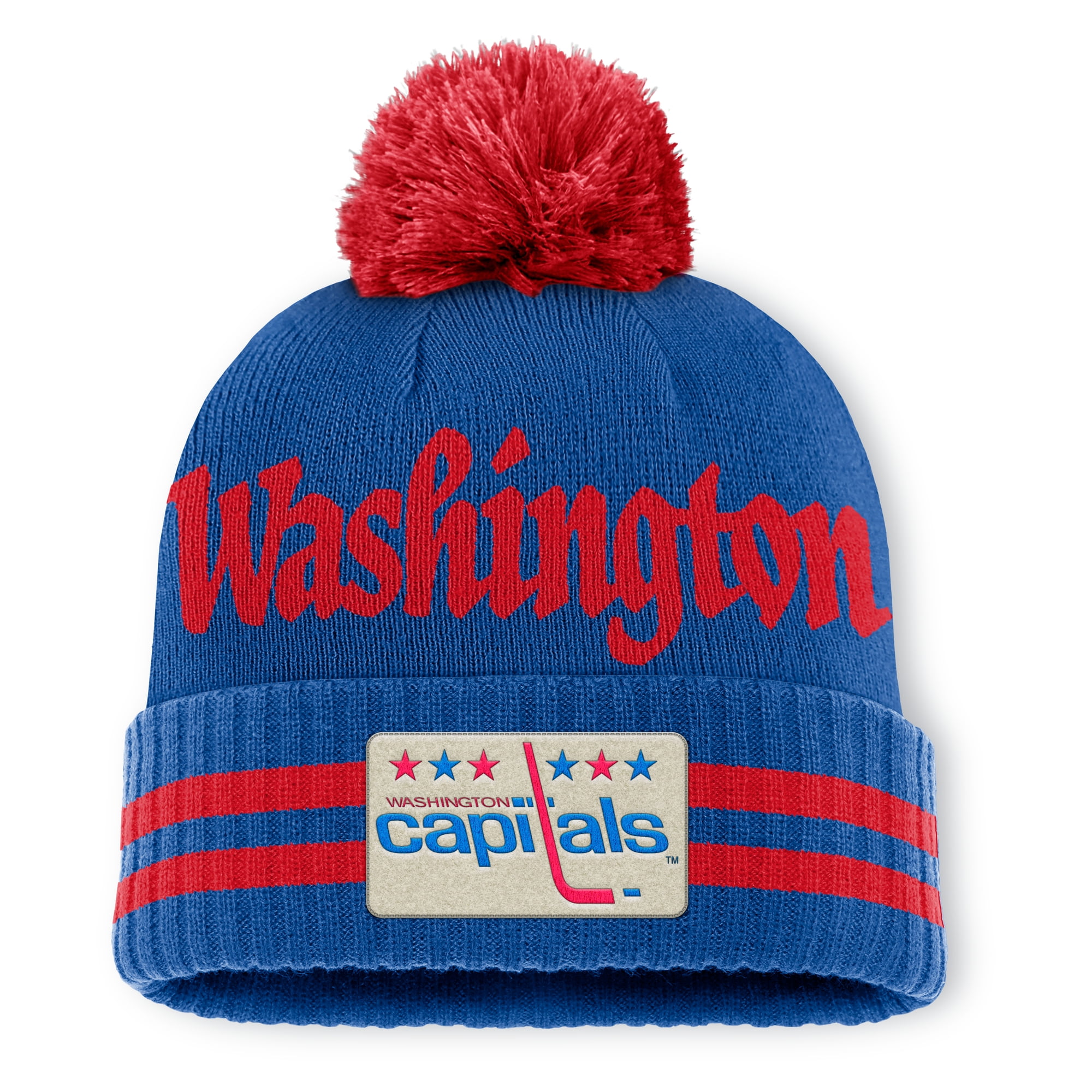 Men's Fanatics Royal Washington Capitals Heritage Blind Side Cuffed ...
