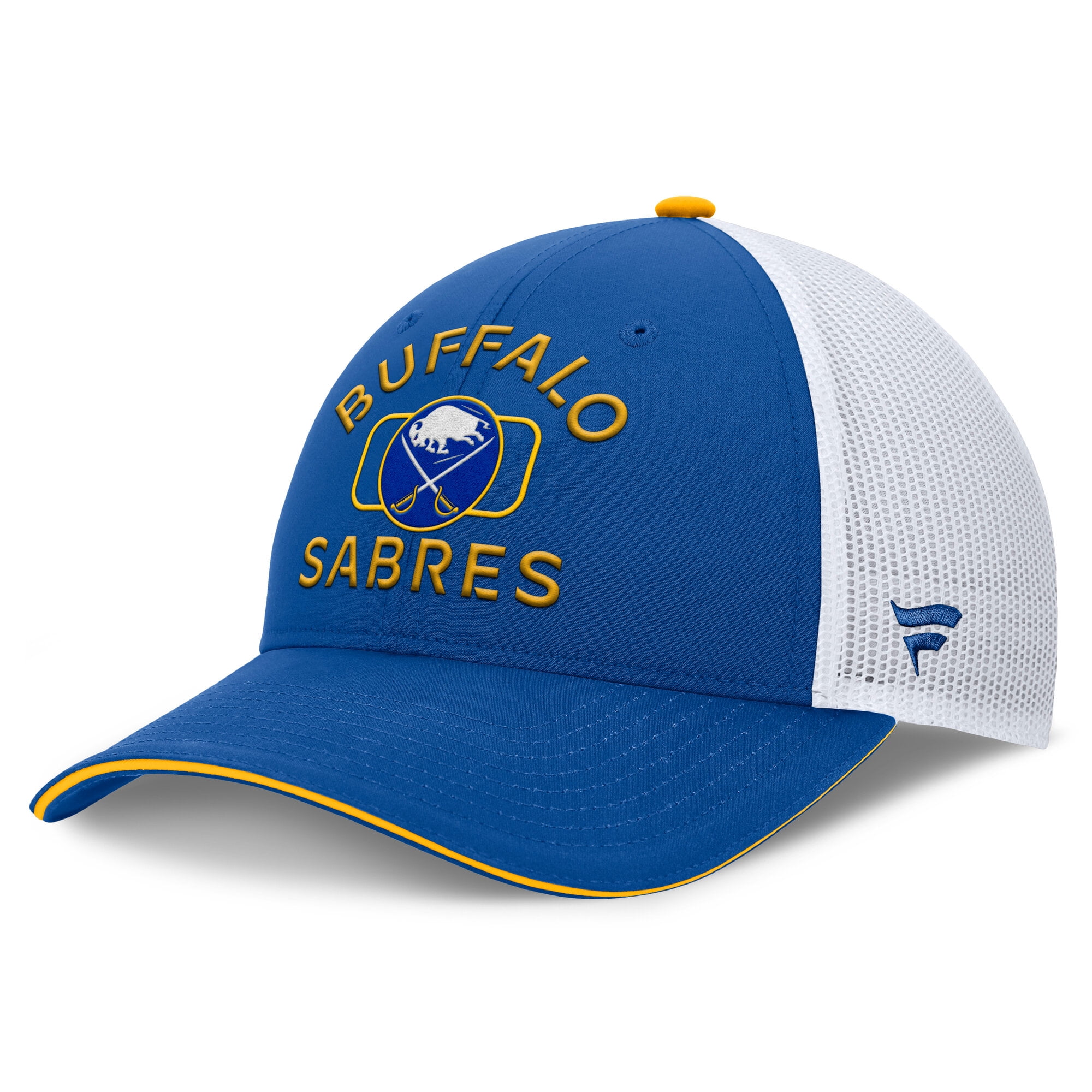 Men's Fanatics Royal/White Buffalo Sabres Authentic Pro Rink Trucker ...