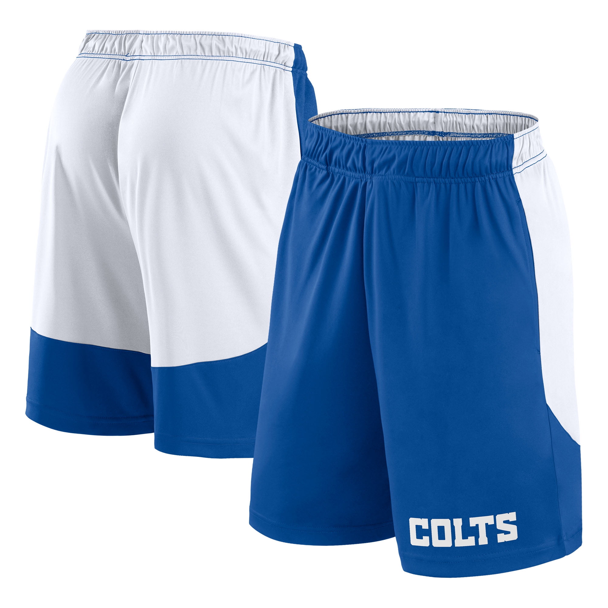 Men's Fanatics Royal/White Indianapolis Colts Launch Shorts - Walmart.com