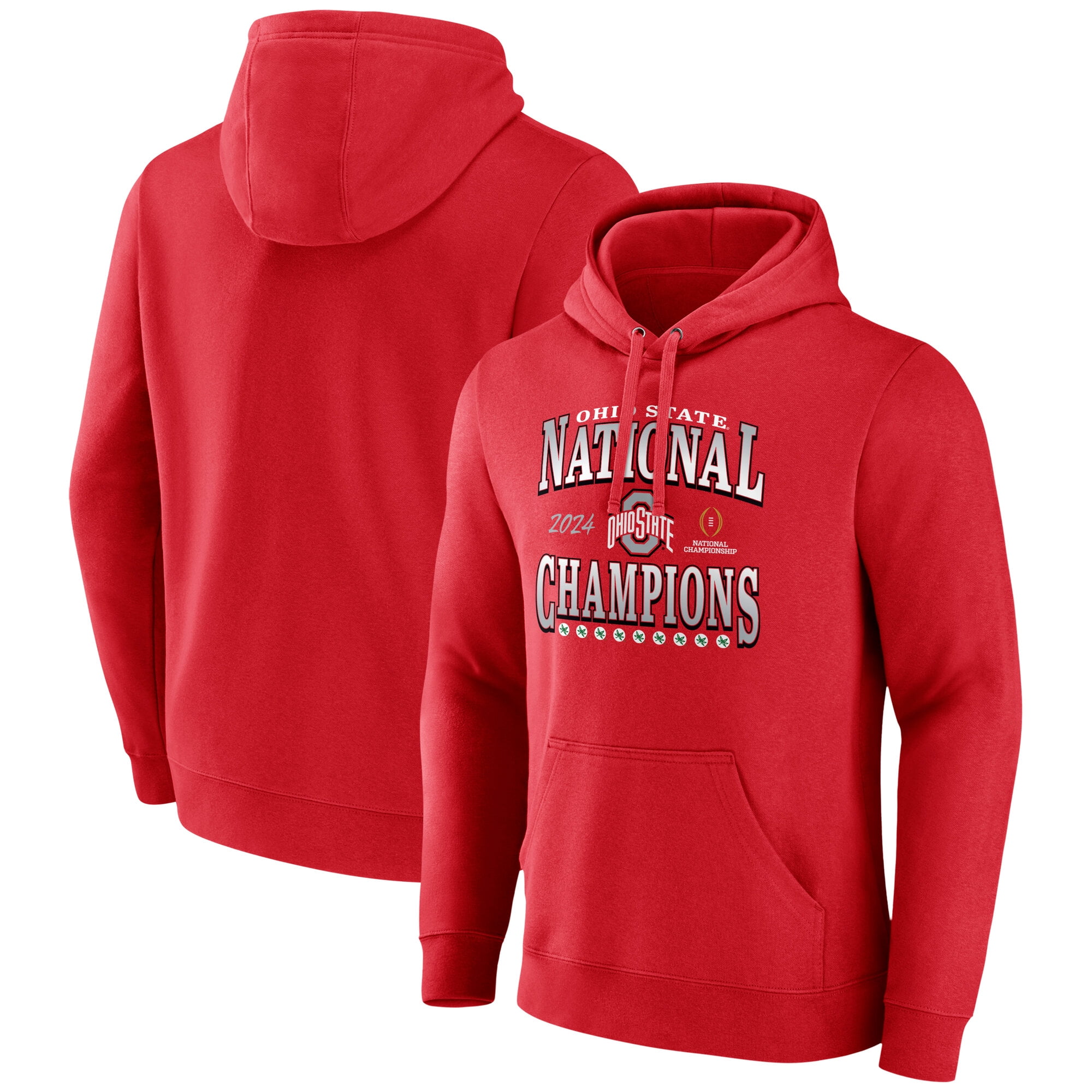 Men's Fanatics Scarlet Ohio State Buckeyes College Football Playoff ...
