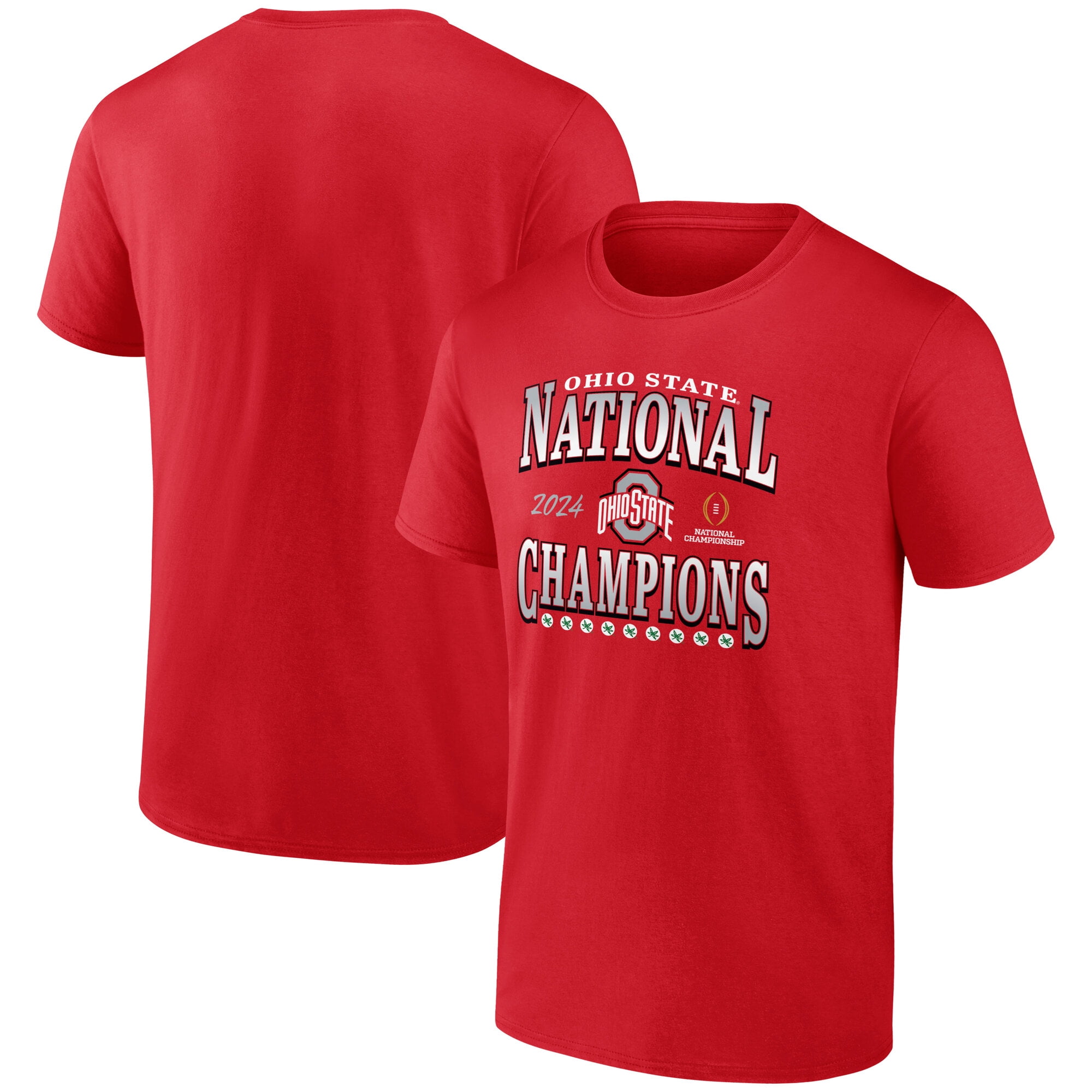 Men's Fanatics Scarlet Ohio State Buckeyes College Football Playoff ...