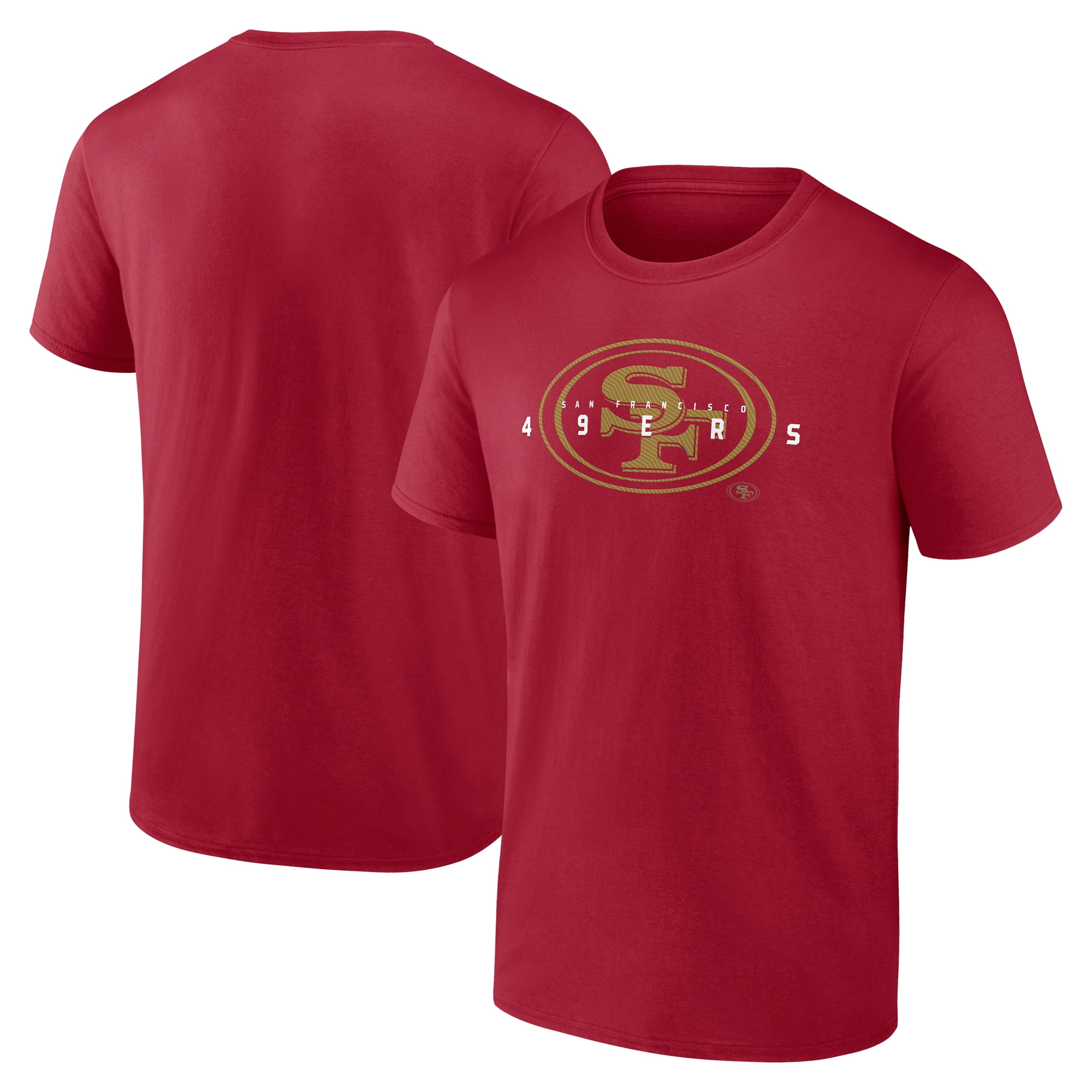 Men's Fanatics Scarlet San Francisco 49ers Big & Tall Coordinate T ...