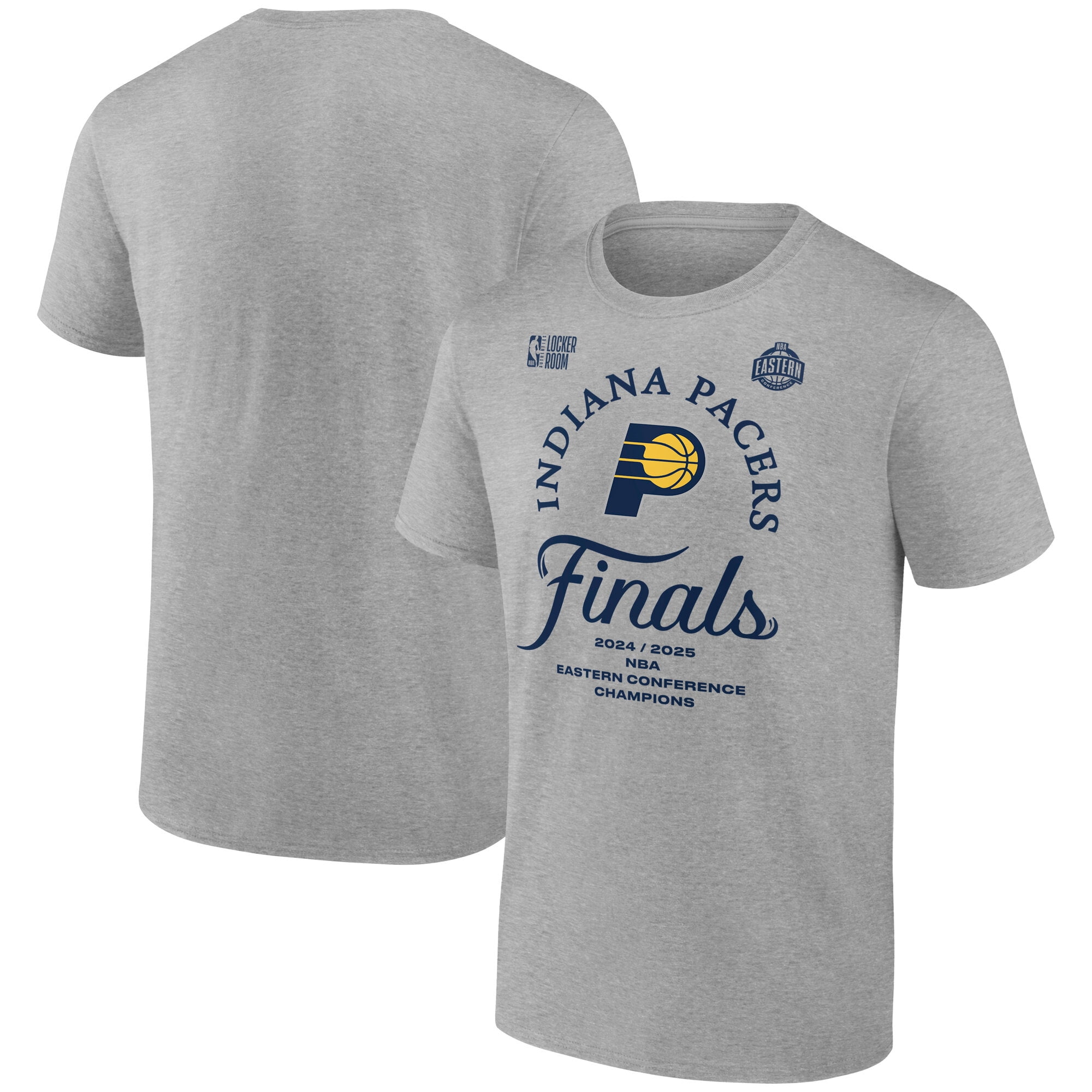 Men's Fanatics Steel Indiana Pacers 2025 Eastern Conference Champions ...