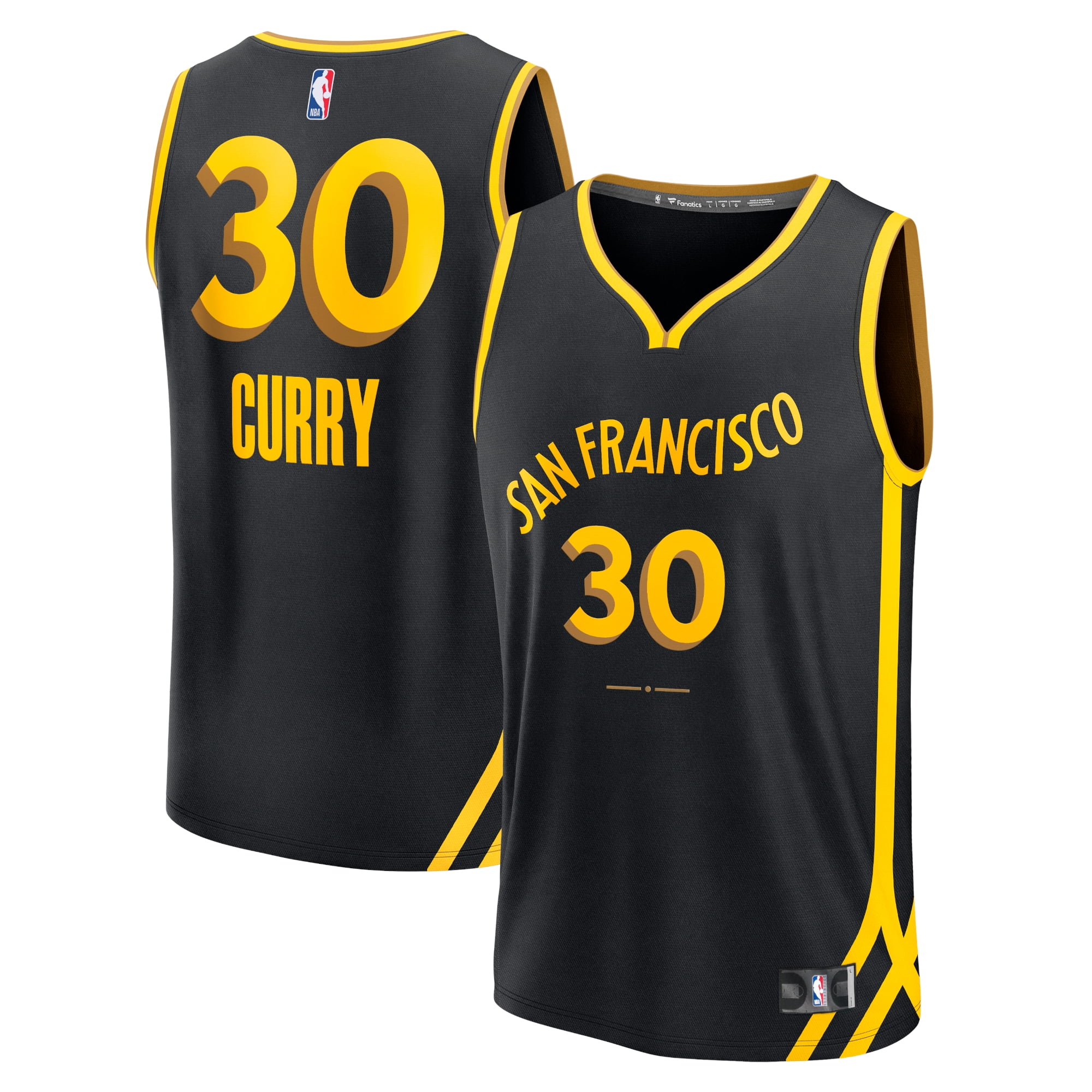 NBA Merchandise: Men's Fanatics Stephen Curry Basketball Jersey ...