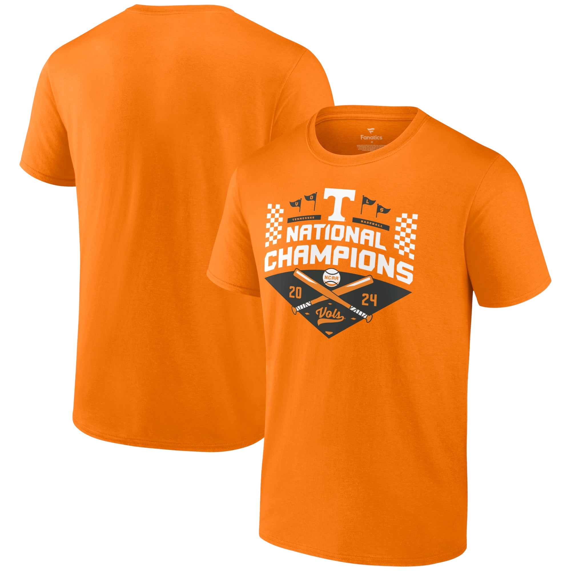 Men's Fanatics Tennessee Orange Tennessee Volunteers 2024 NCAA Men's ...