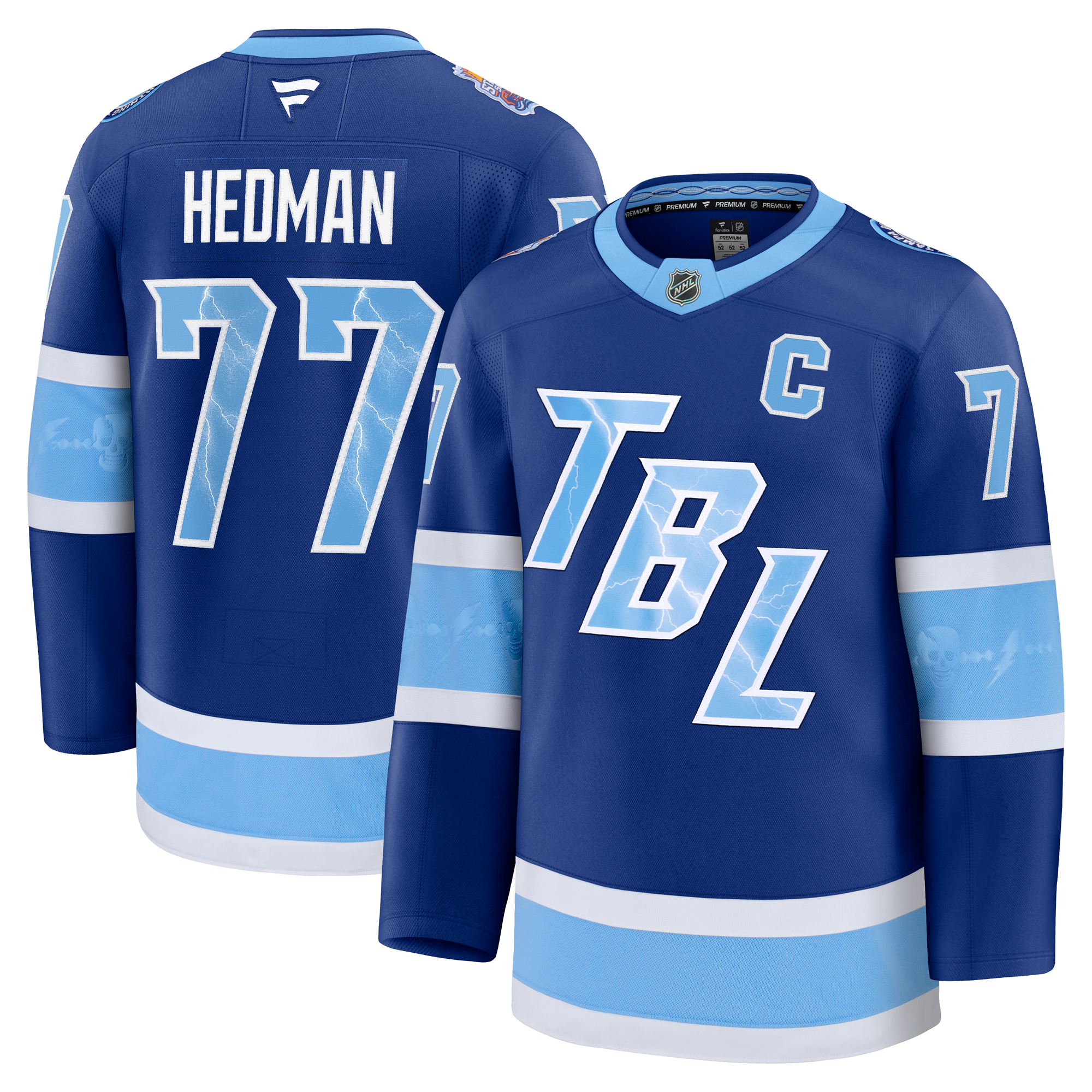 Men's Fanatics Victor Hedman Blue Tampa Bay Lightning 2026 NHL Stadium ...