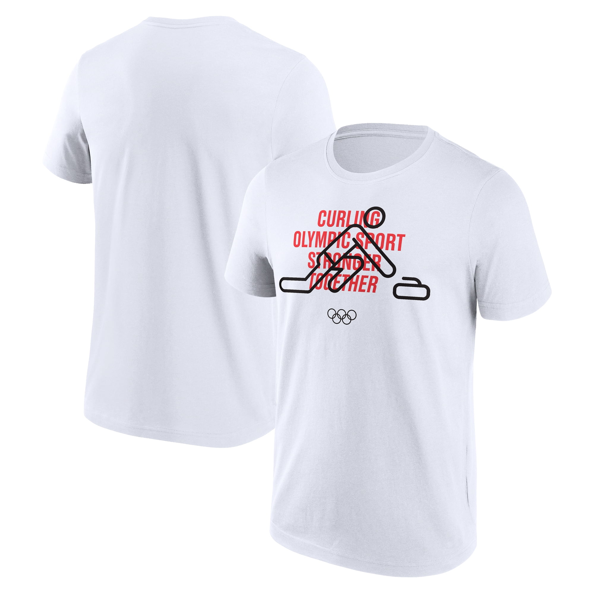 Men's Fanatics White Milano Cortina 2026 Winter Olympics Curling ...