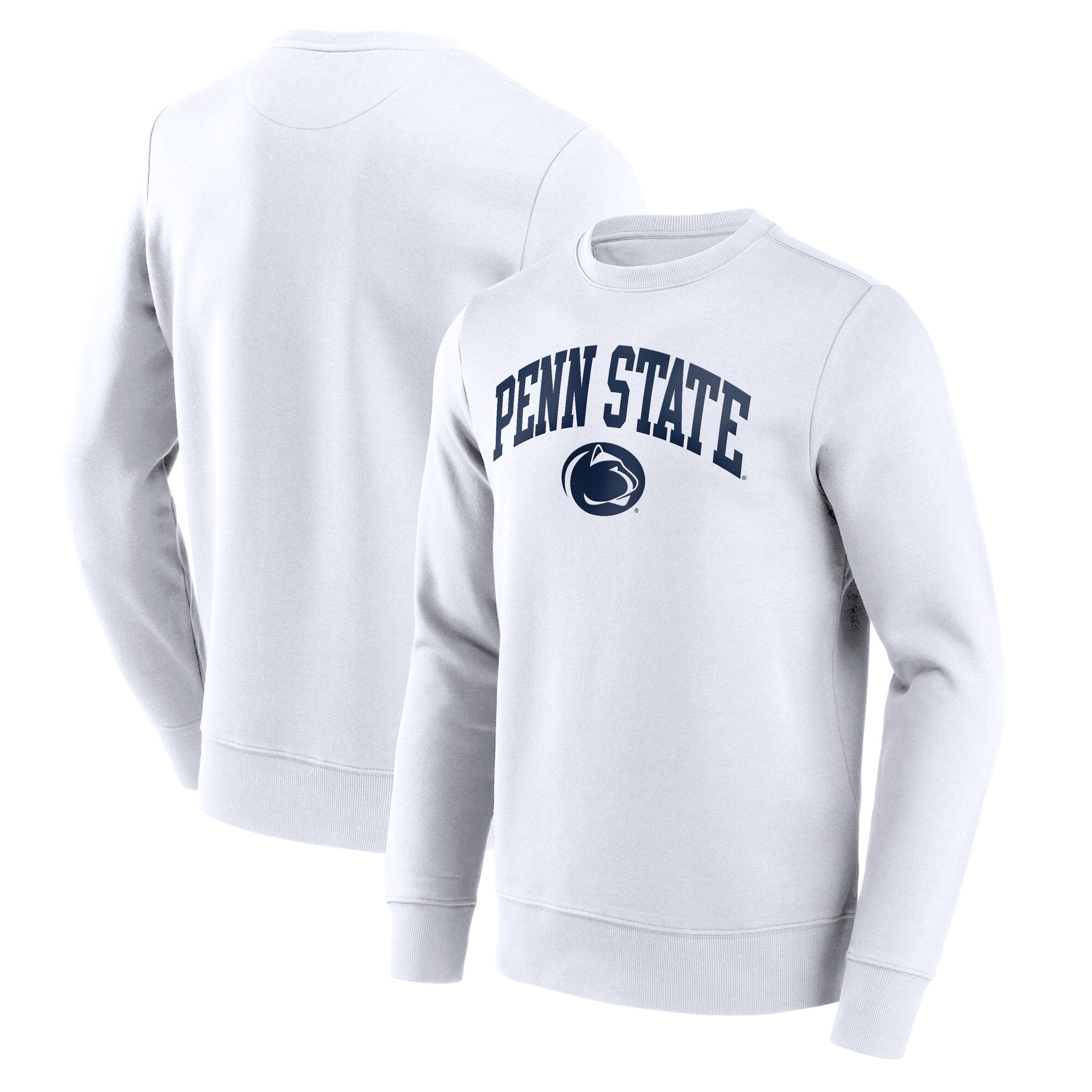 Men's Fanatics White Penn State Nittany Lions Core Long Sleeve T-Shirt ...