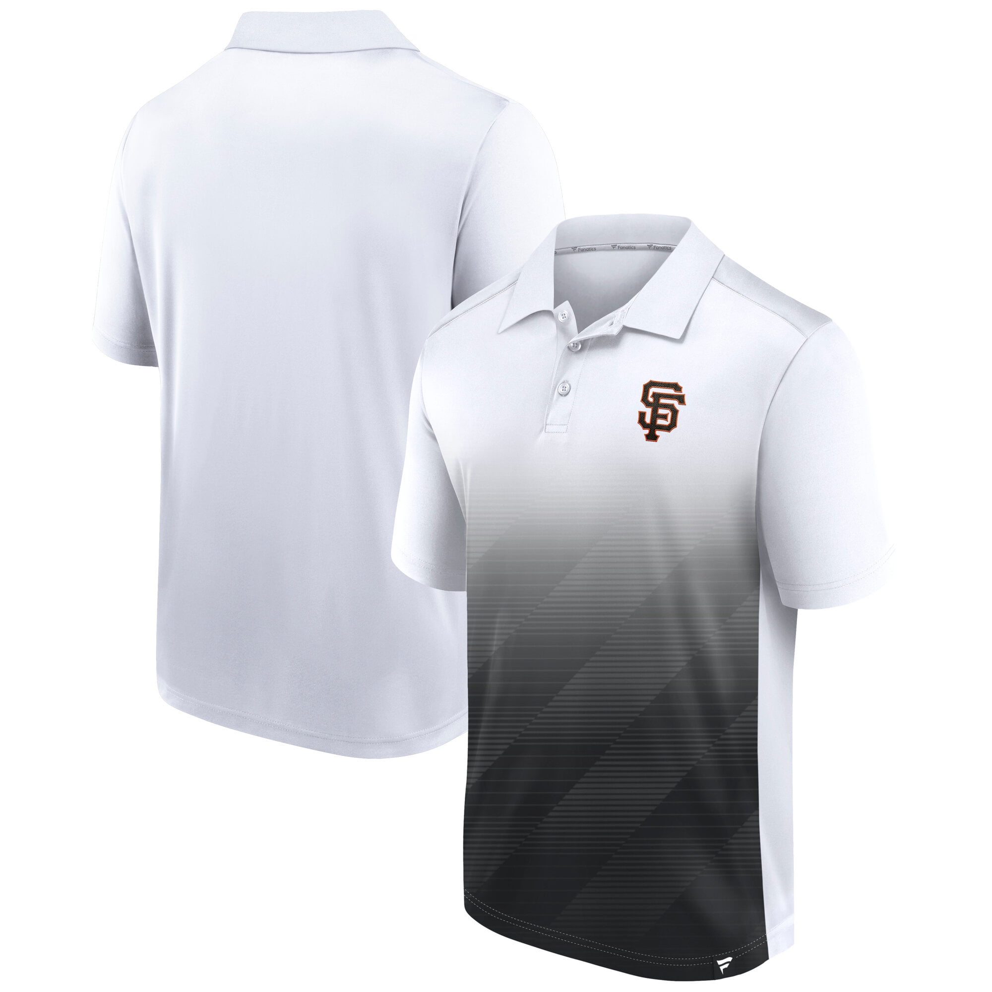 Men's Fanatics White San Francisco Giants Iconic Parameter Sublimated ...