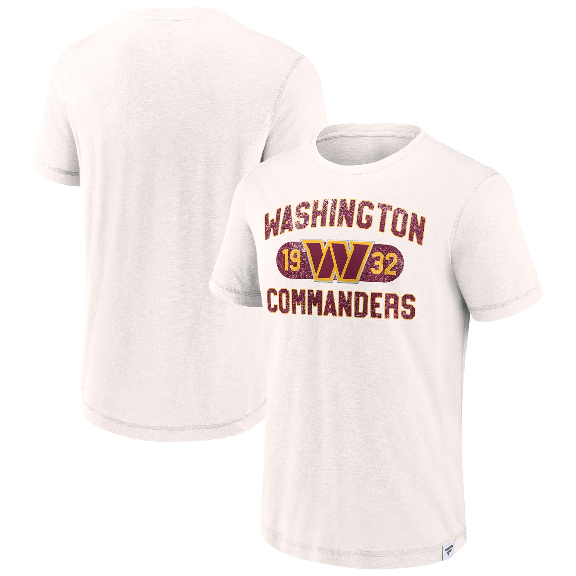 Men's Fanatics White Washington Commanders Act Fast T-Shirt - Walmart.com
