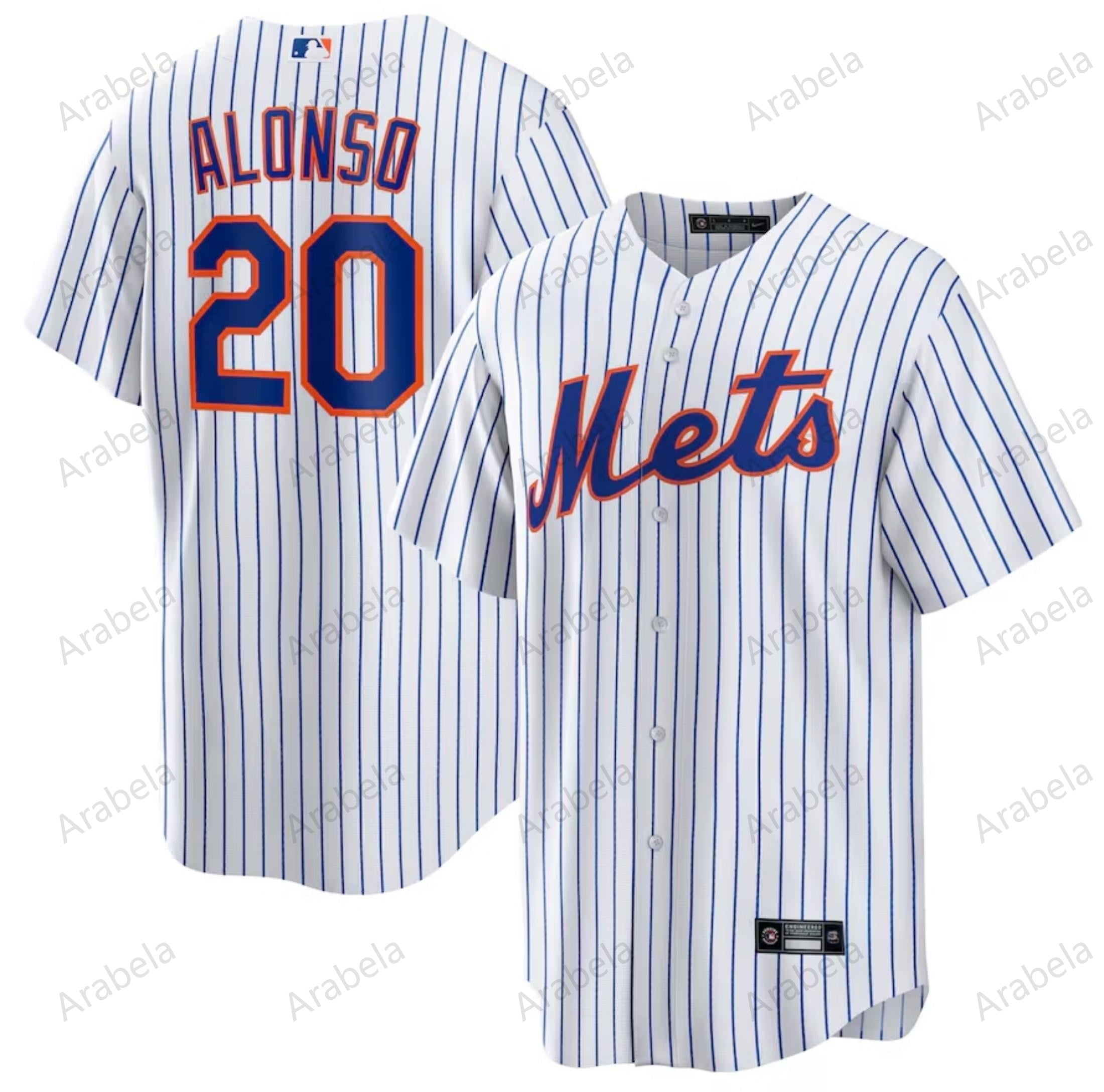 Men's Fans_New_York_Mets #20 Pete_Alonso short sleeve Pl_ay_er World ...