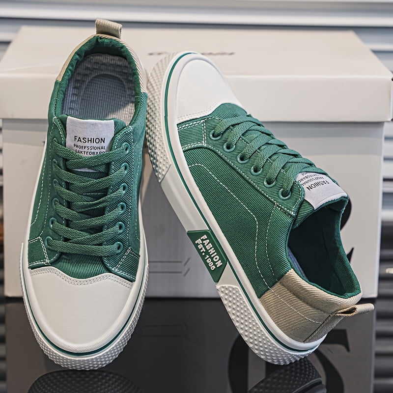 Men's Fashion Canvas Skate Shoes 2026, Lightweight Comfortable Casual ...