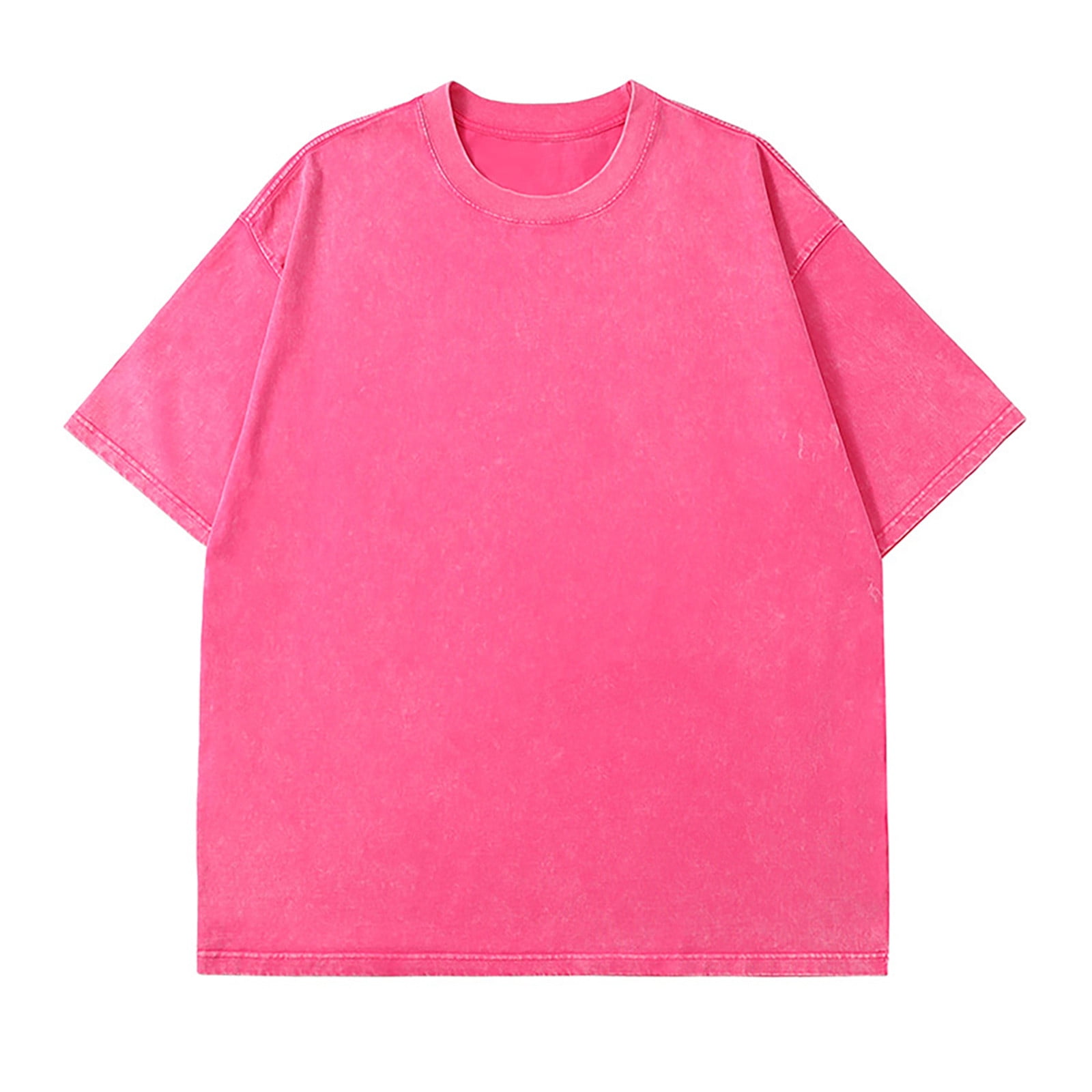 Mens Fashion Spring And Summer Casual Short Sleeved Round Neck Solid