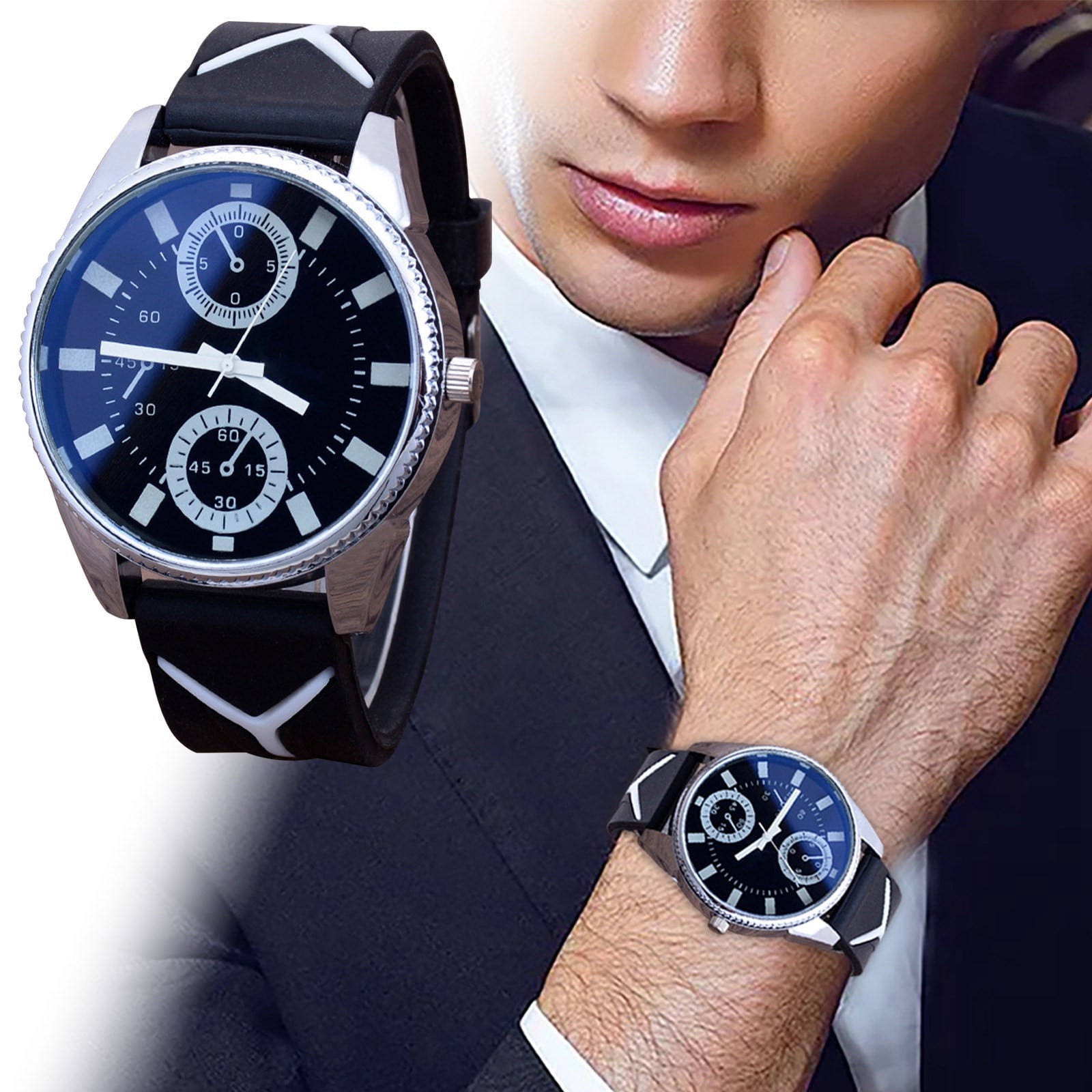 Men's Fashion Watch With Precise Timing Men's Leisure Business Hand ... Men's Fashion Watch With Precise Timing Men's Leisure Business Hand ...