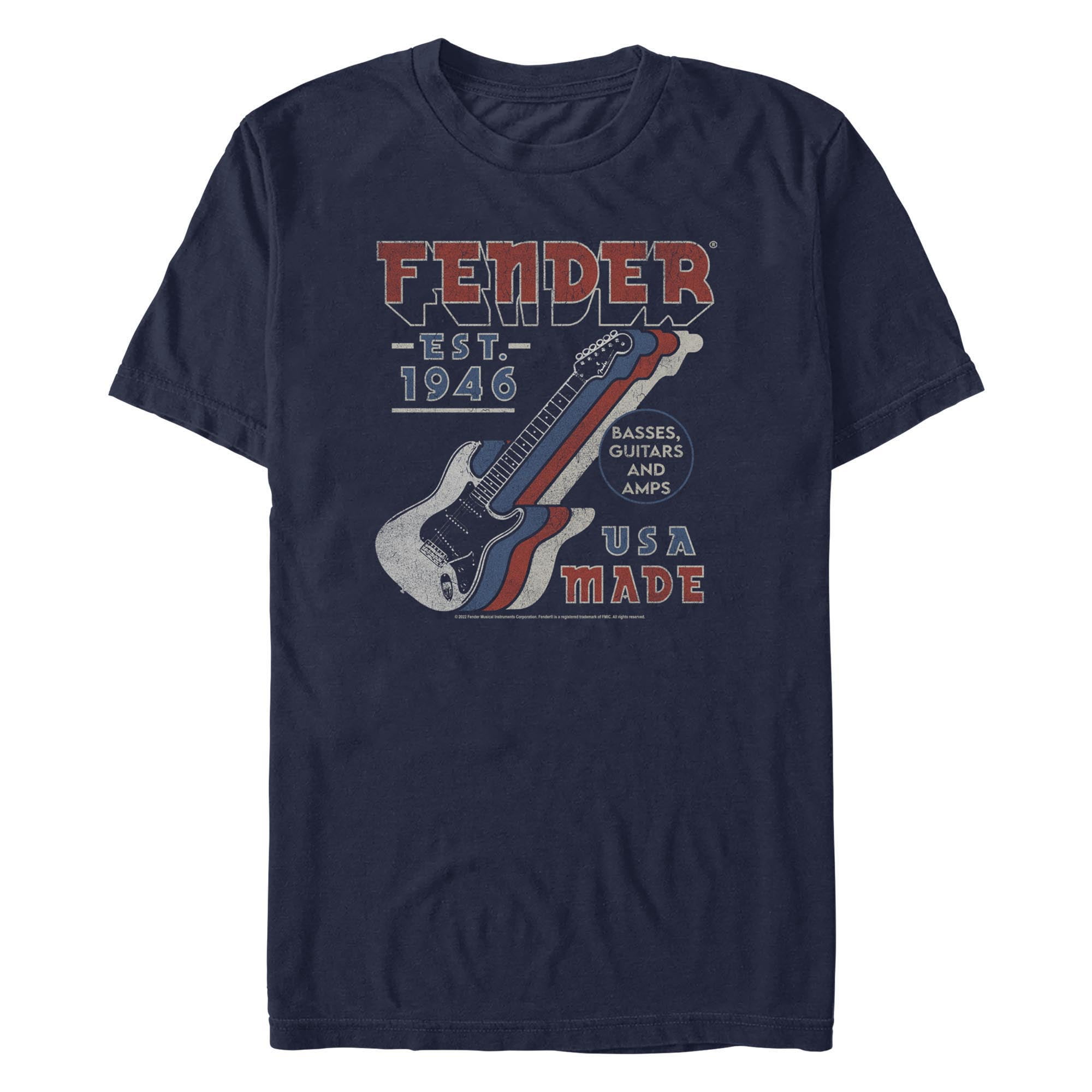 Men's Fender Est. 1946 USA Made Graphic T-Shirt - Walmart.com