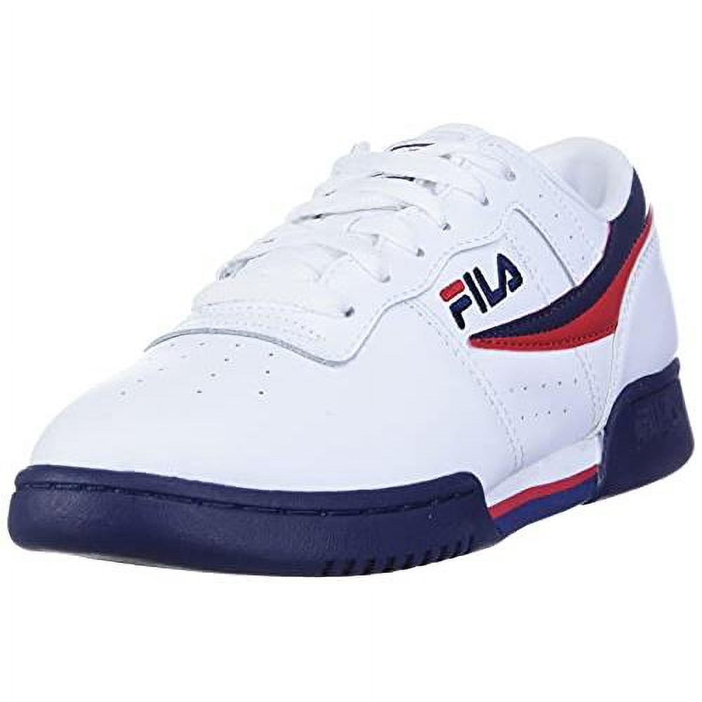 Men's Fila Original Fitness White/Navy/Red (11F16LT 150) - 12 - Walmart.com